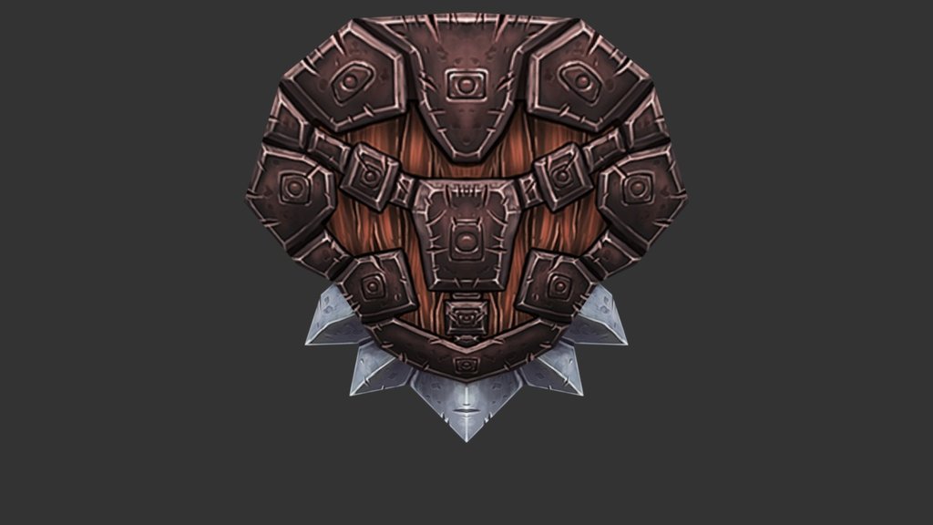 Iron Horde Shield - 3D model by Ryan Dao (@athielian) [c3d300b] - Sketchfab