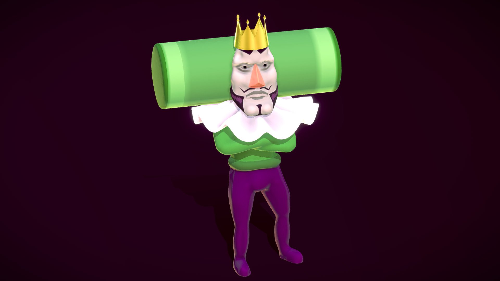 The (Little) King of All Cosmos - Download Free 3D model by Duznot ...