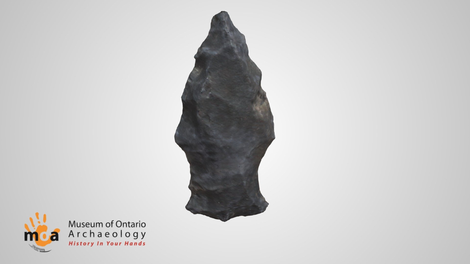 Projectile Point - Cranberry Creek Site 14122 - 3D model by MuseOntArch ...