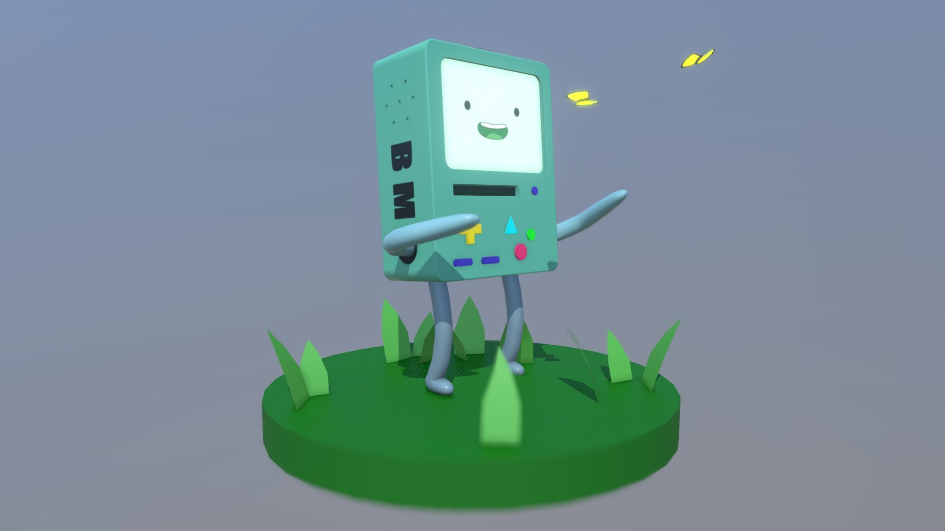 BMO - 3D model by Matti Pesonen (@MattiPesonen) [c3d3a6e] - Sketchfab