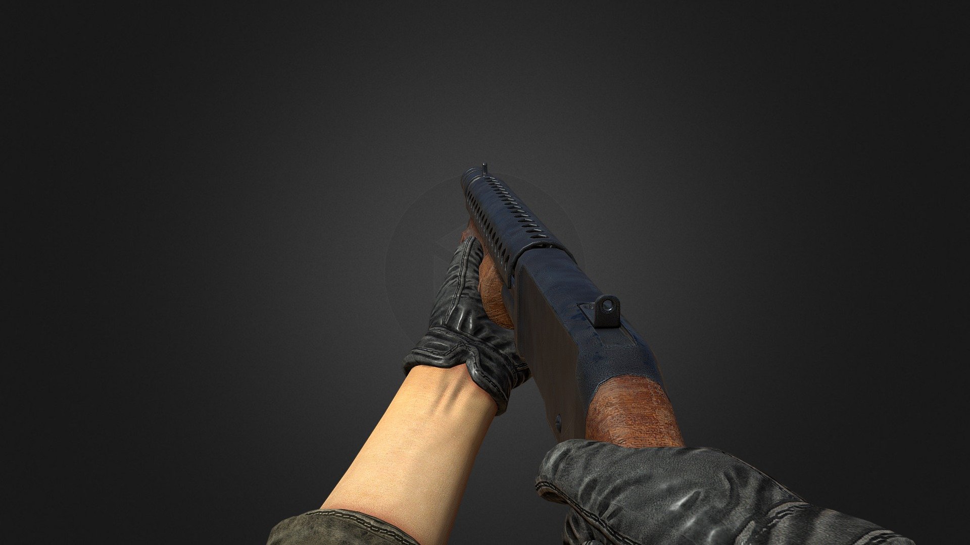 shotgun animated - Download Free 3D model by DJMaesen (@bumstrum ...