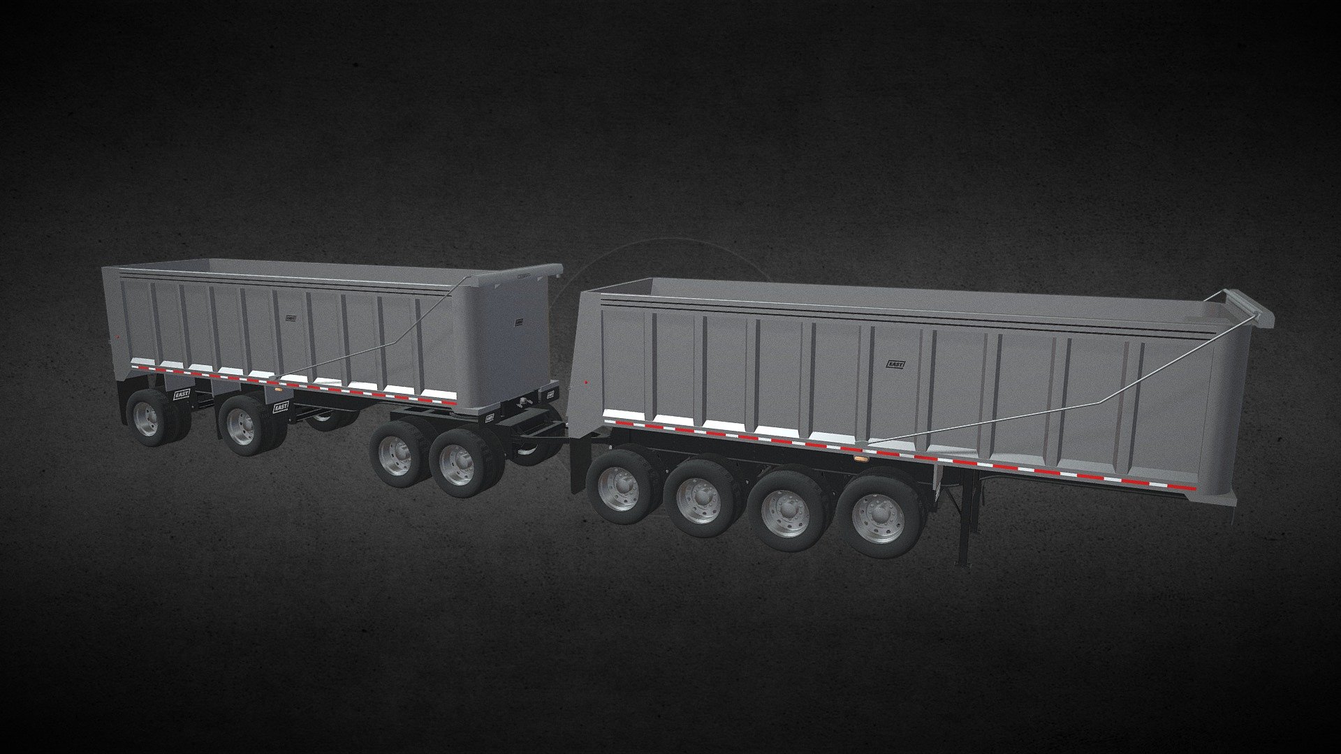 East dump trailers Michigan Train - 3D model by bansheewoj [c3d5160 ...