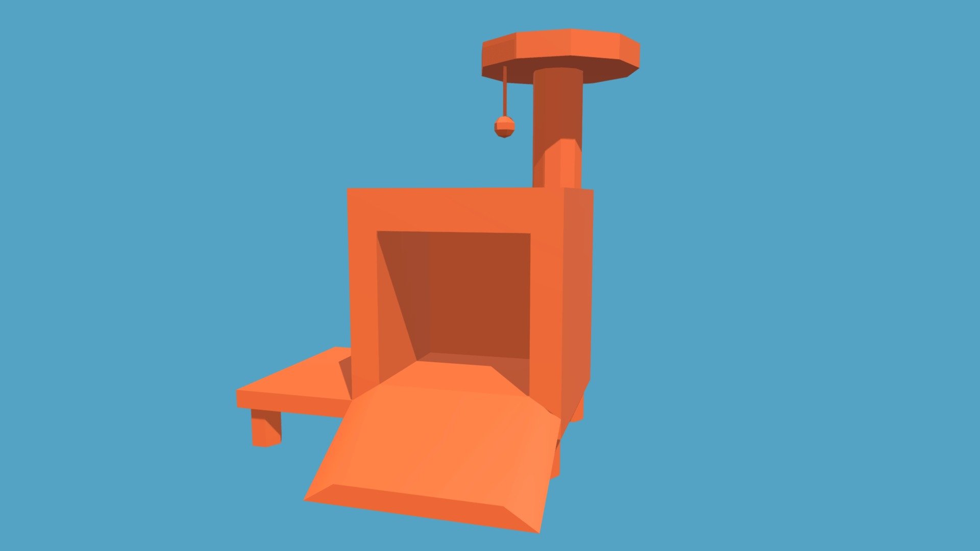 Cats Commit Café Chaos Low-Poly Cat Tree - Download Free 3D model by Jemima (@ghoulatte ...