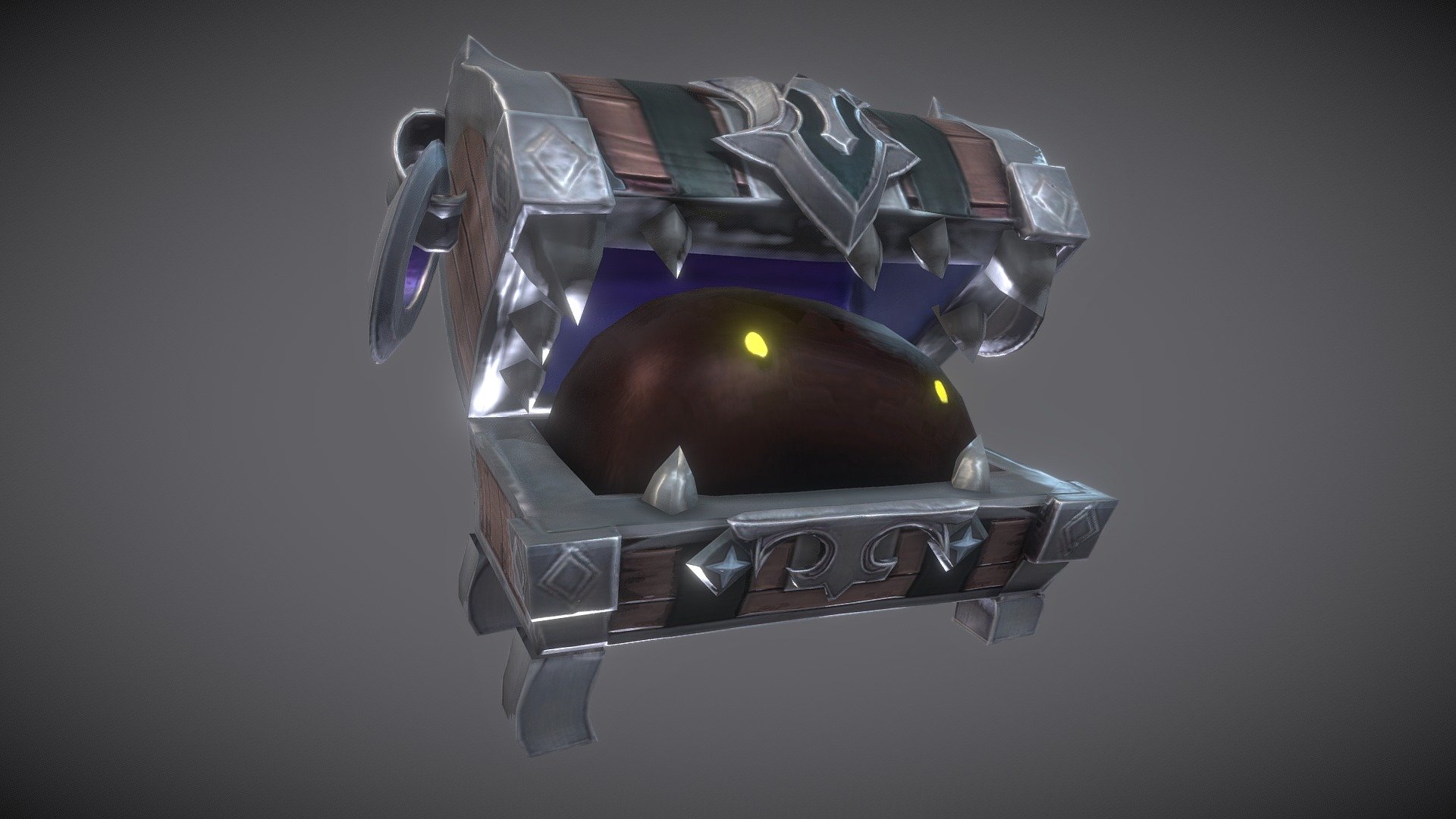 Trap Chest 3d Model By Snark Snarkstore [c3d76cc] Sketchfab