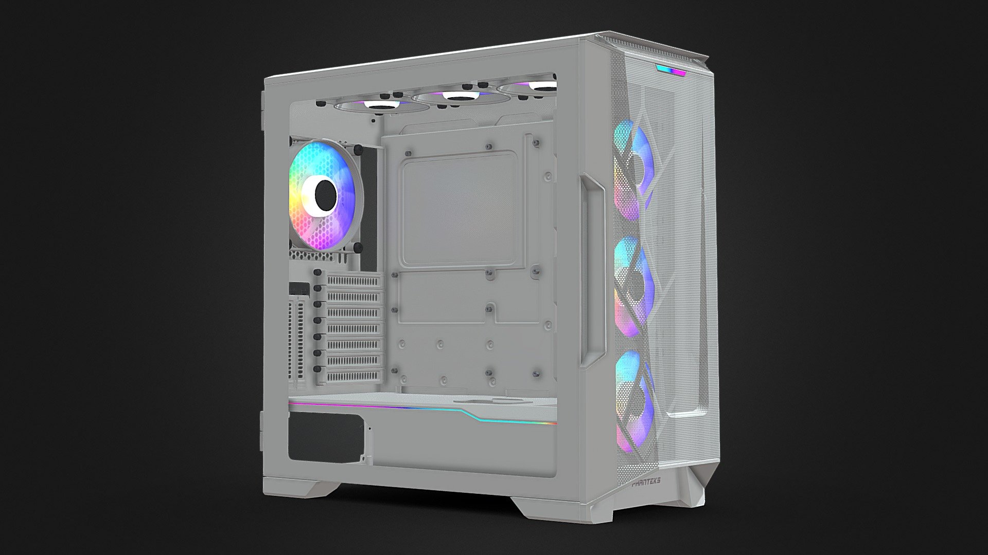 Phanteks Eclipse P500A - 3D model by digitalrazor3d [c3d94de] - Sketchfab