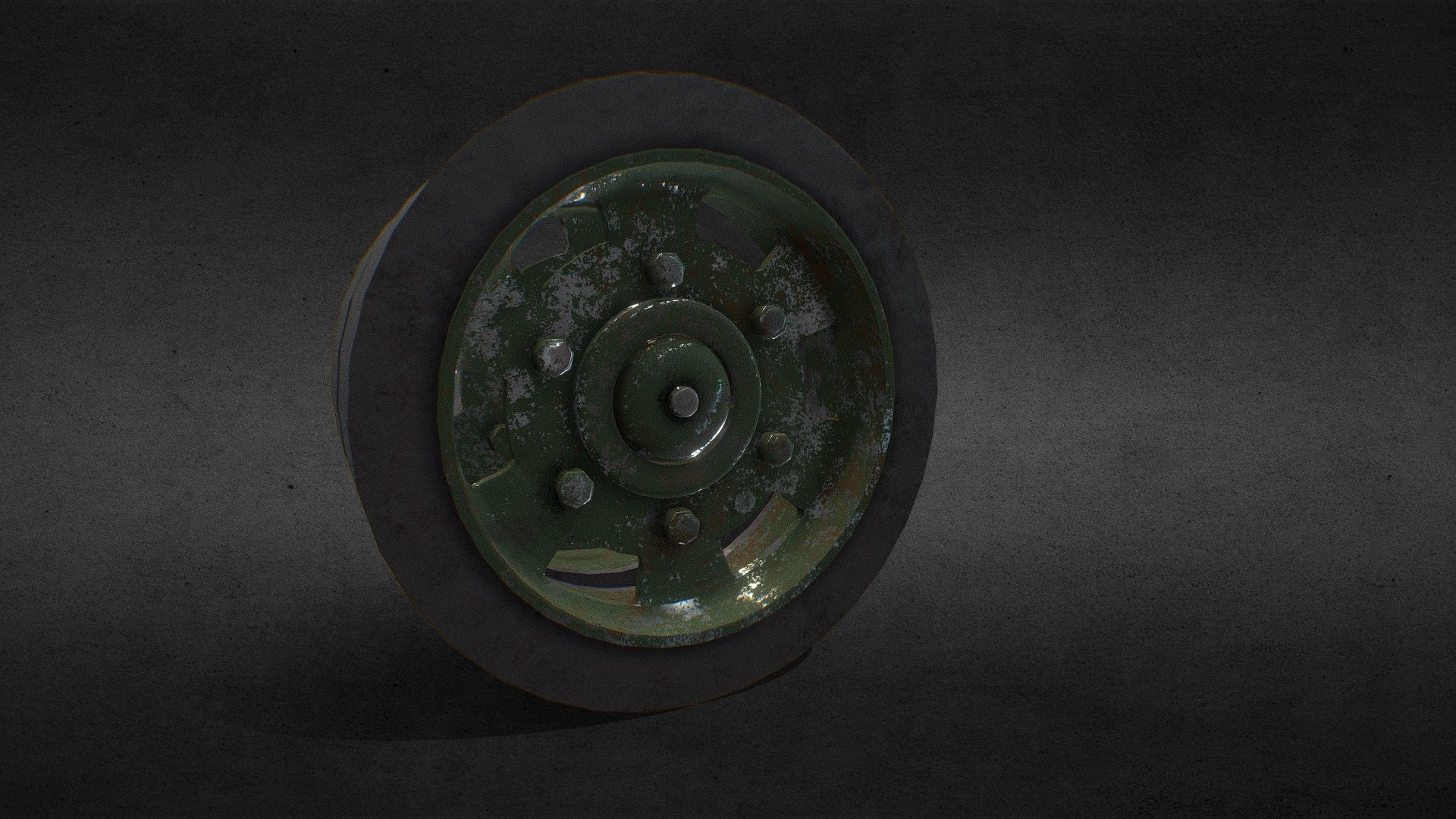 Wheel from armored personnel carrier "Shell" - Download Free 3D model ...