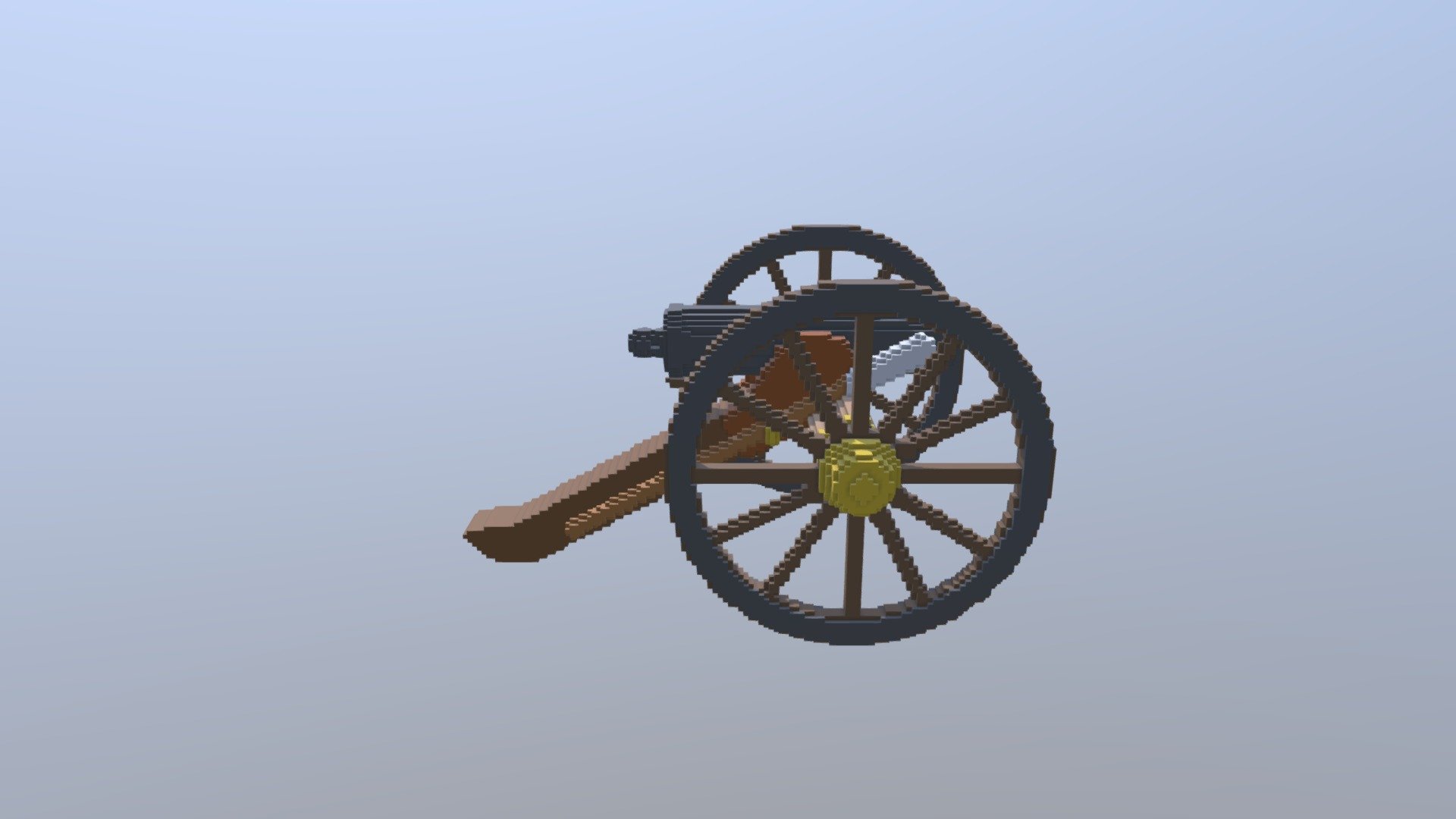 24 pdr. Howitzer - 3D model by JoeyCivilWar [c3da526] - Sketchfab