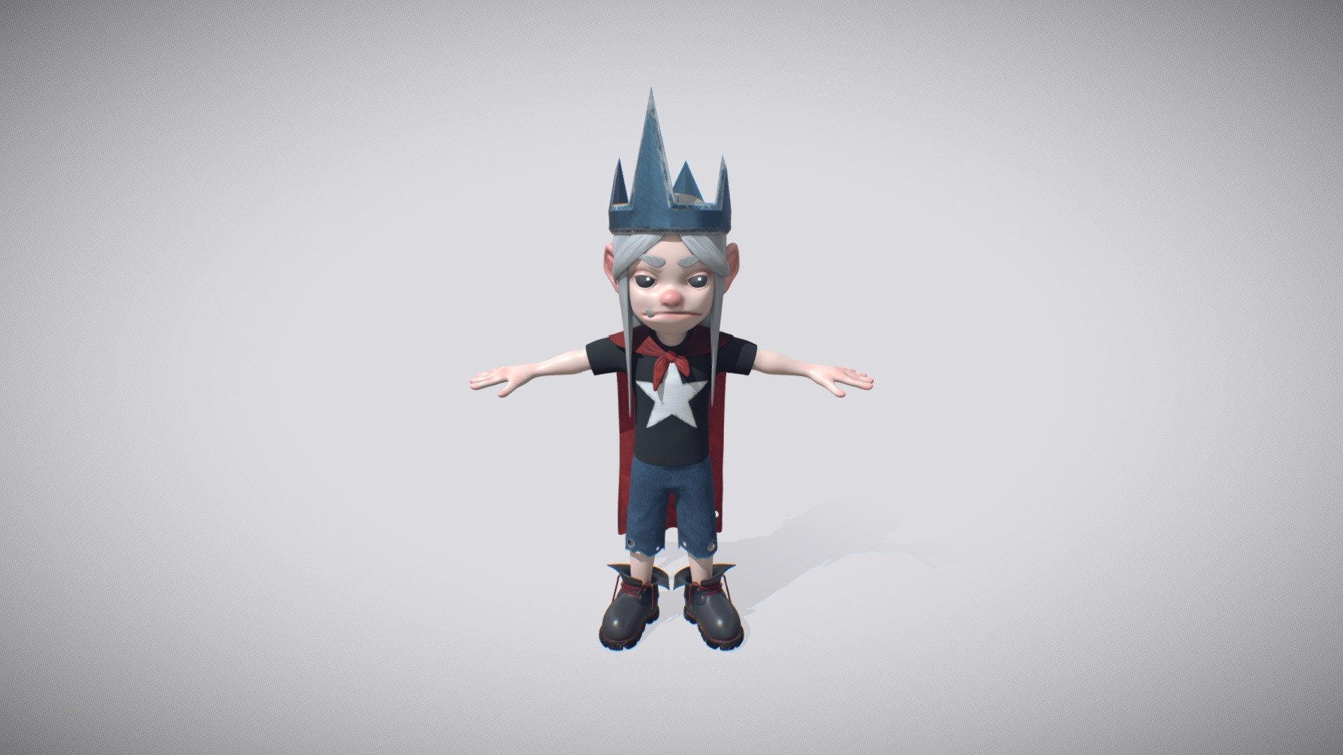 King character 3d Model. - 3D model by ChazPizano [c3da54e] - Sketchfab