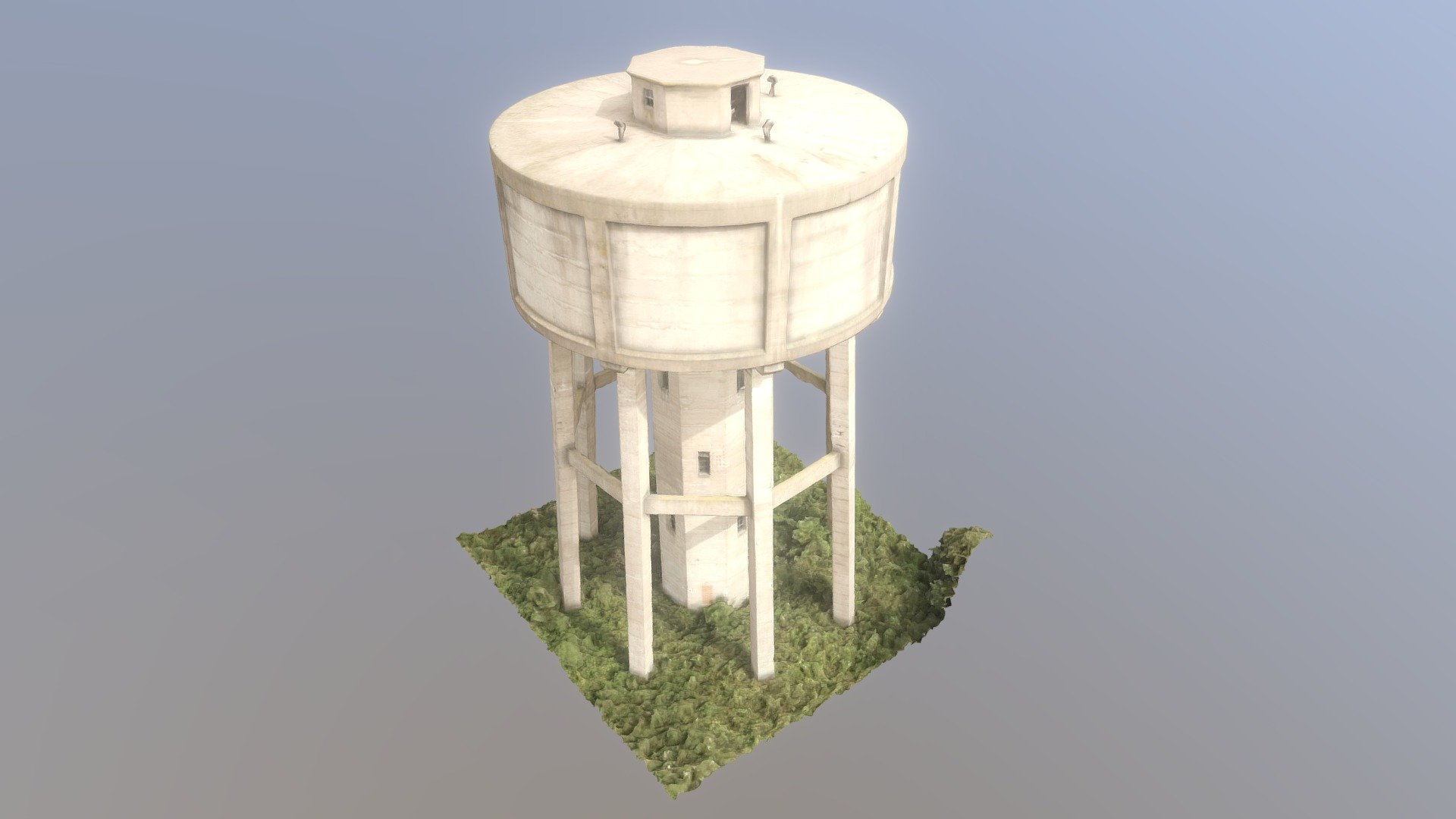 RC_Broomhill Water Tower - 3D model by dronemapandmodel [c3dc856 ...