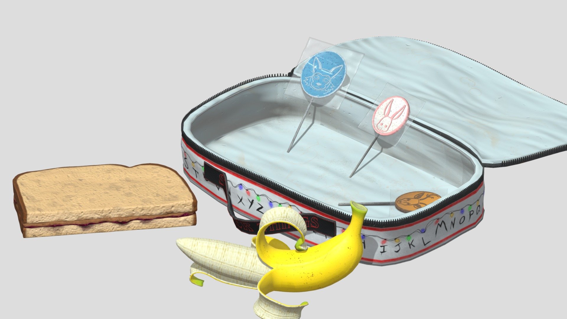 A Child's Lunch - 3D model by A_Tatertot [c3de010] - Sketchfab