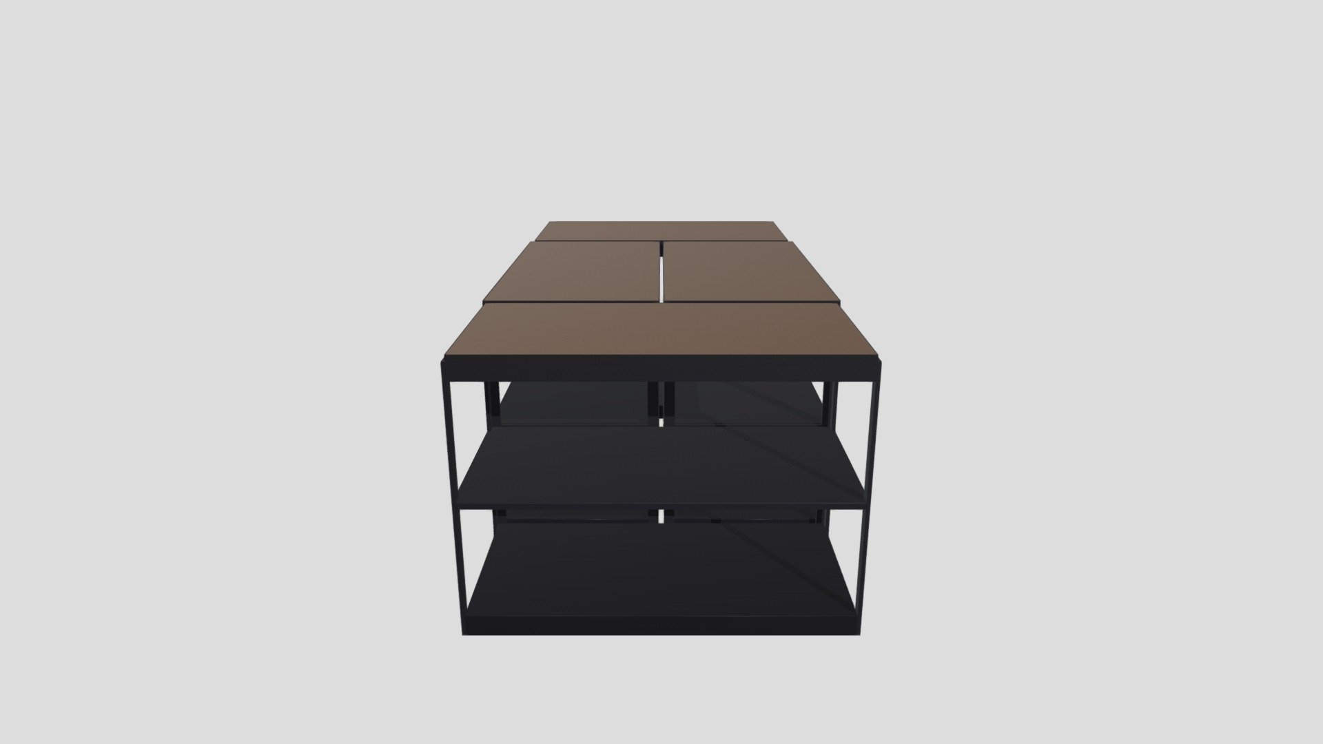 RD - Store Rack 1 Set(4) 2500 X 1250 Layout 2 - 3D model by ...