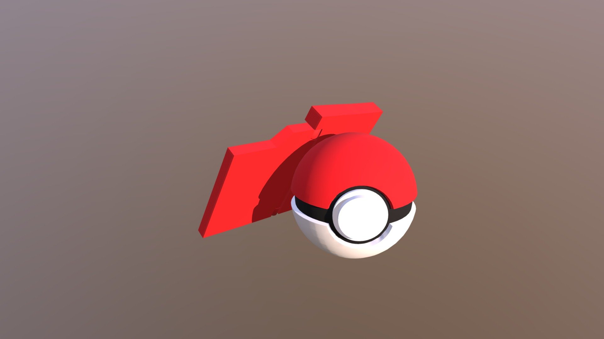Pokeball - 3D model by Rikii [c3df9cf] - Sketchfab