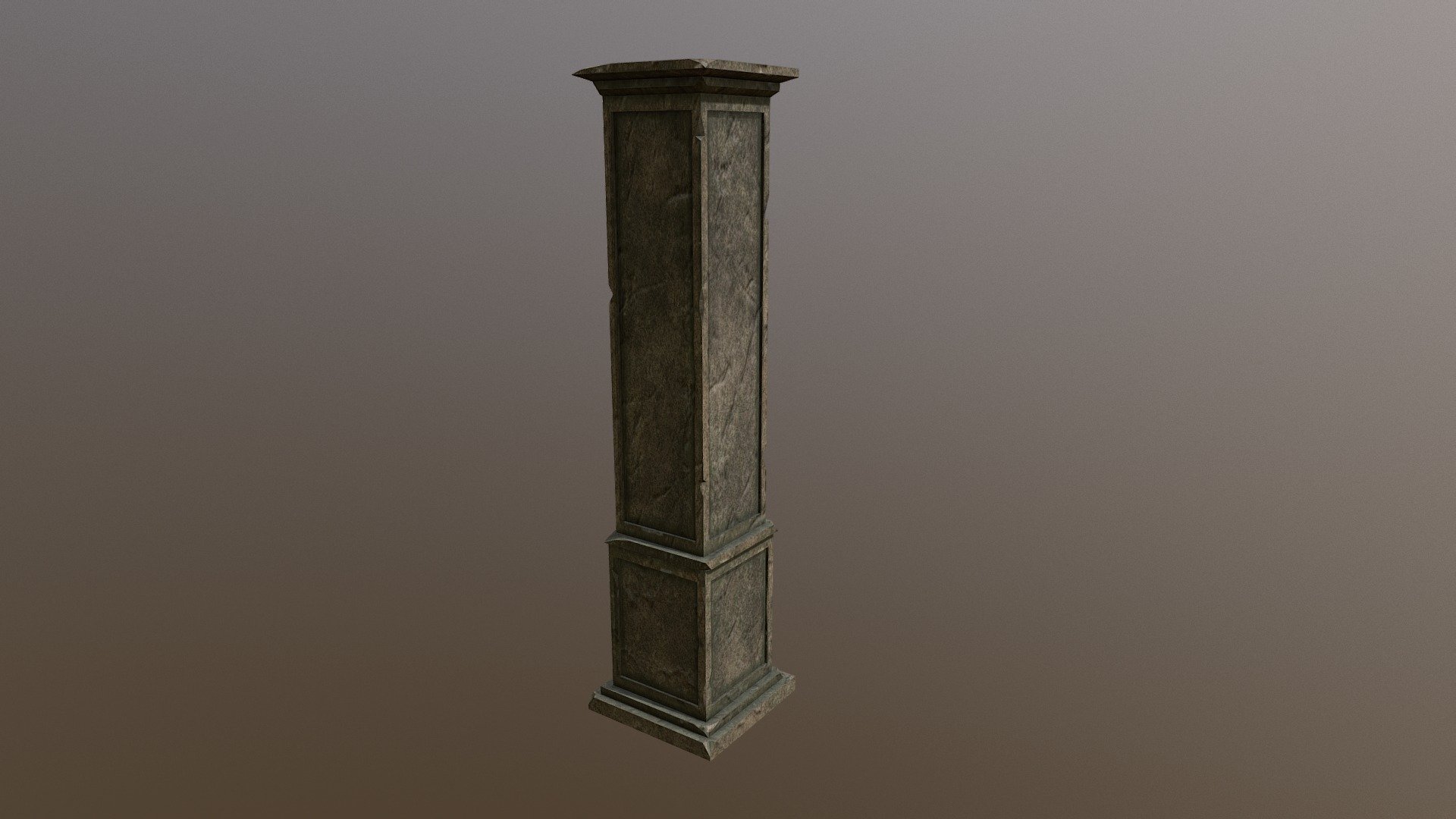 Ancient Ruins Asset - Rectangular Column - Buy Royalty Free 3D model by ...