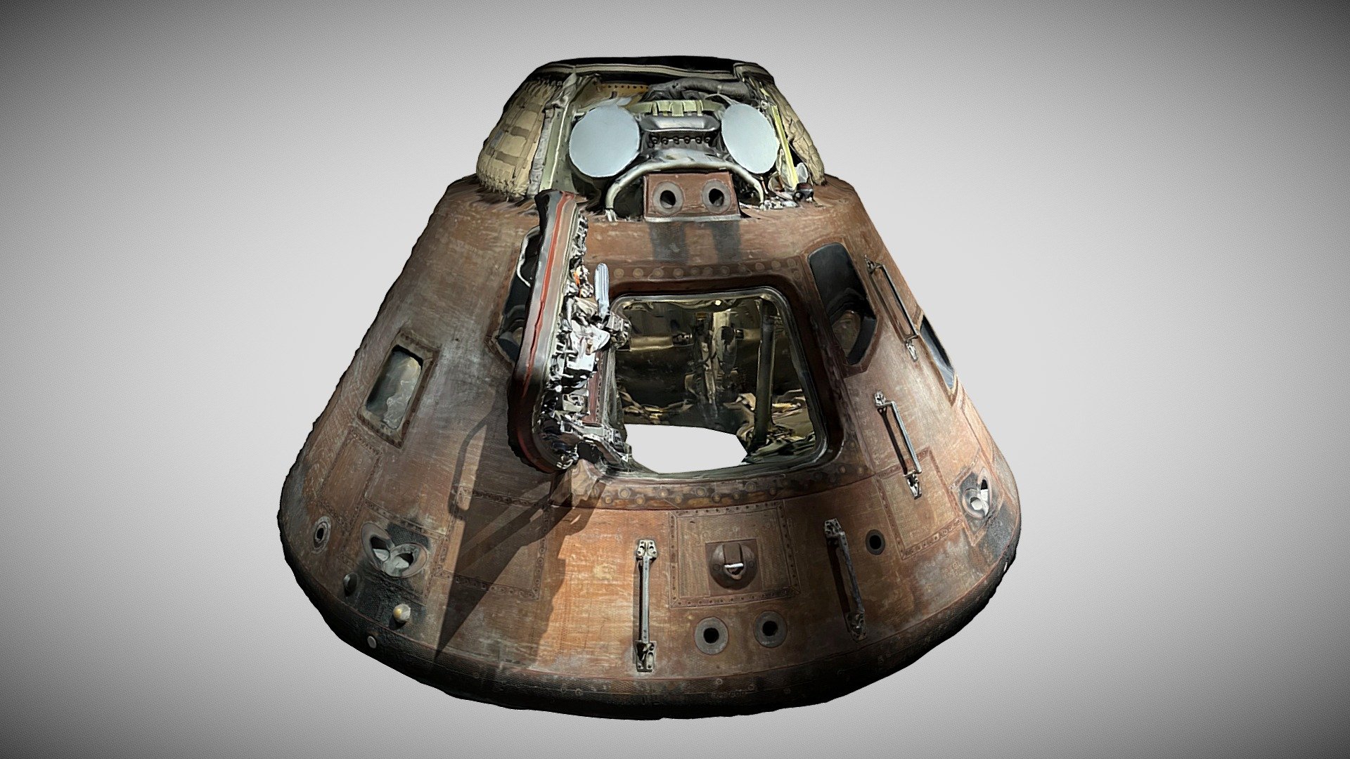 Apollo 14 capsule - Buy Royalty Free 3D model by Alex Tench (@alex ...