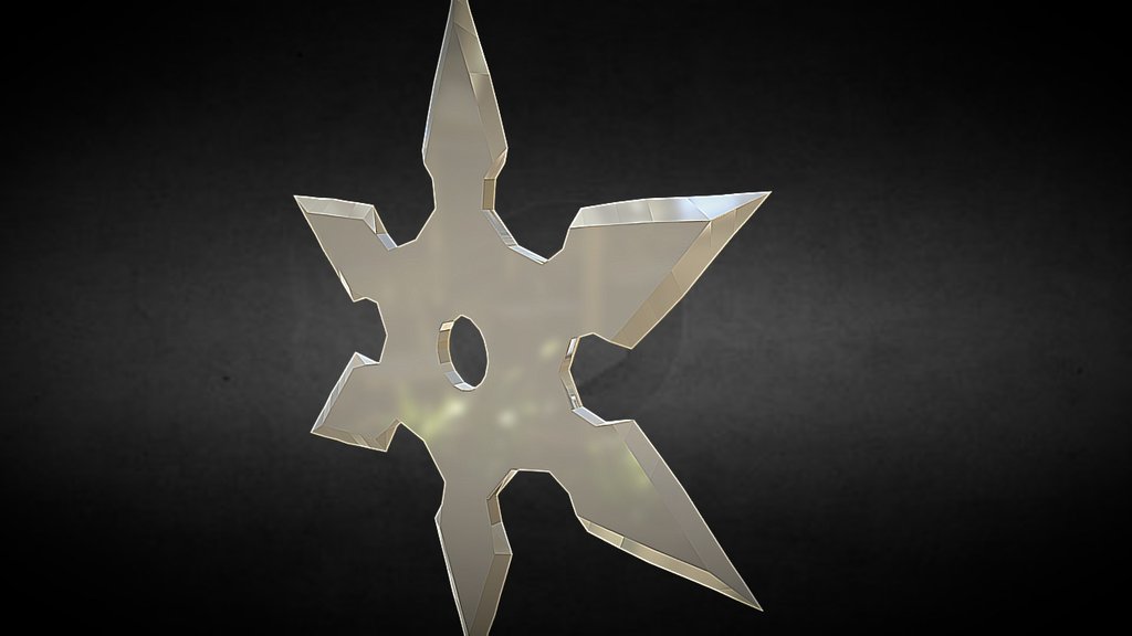 Ninja Star - 3D model by Logan Smith (@lsmith17) [c3e1b0f] - Sketchfab