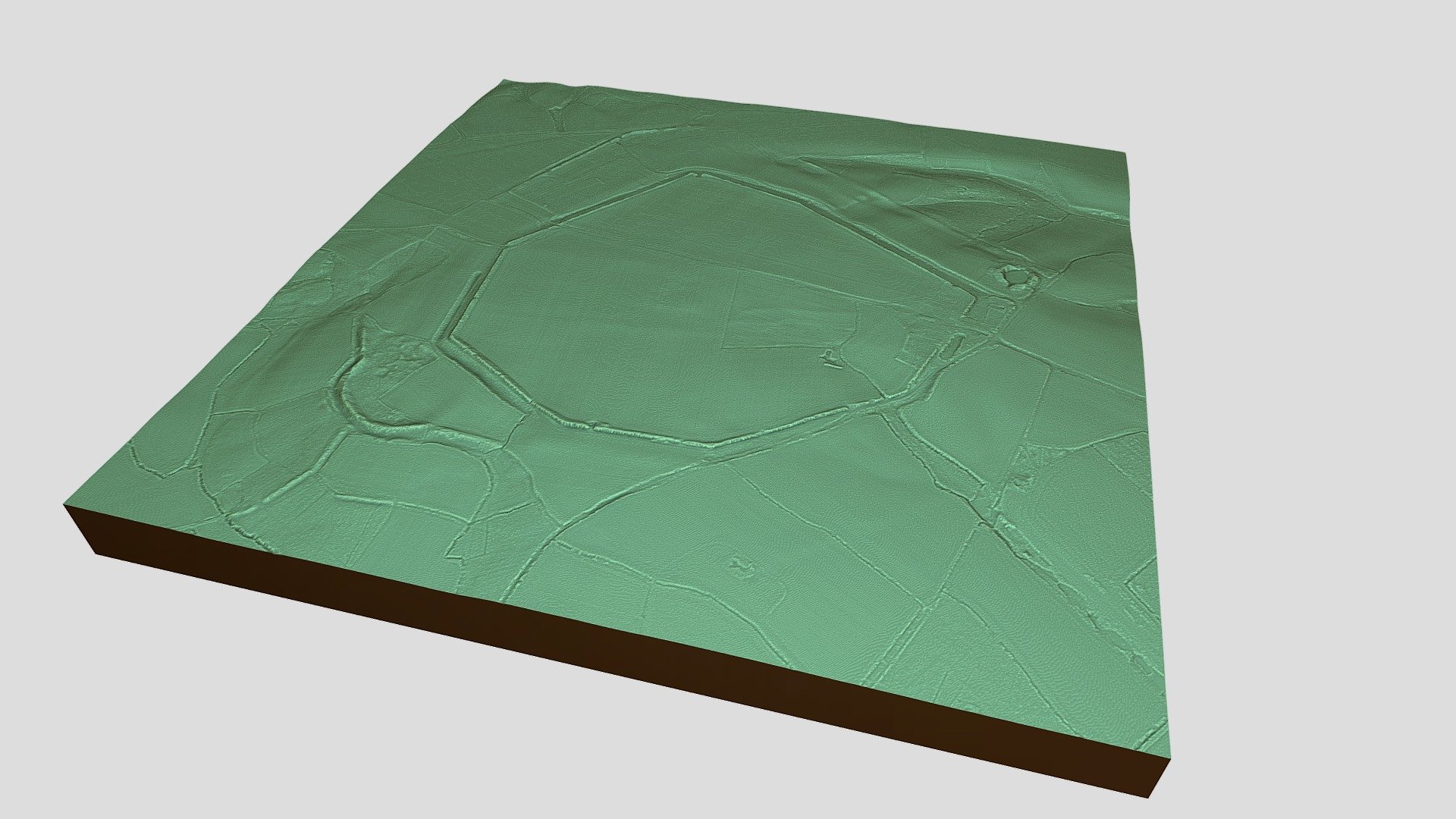 Silchester (Calleva Atrebatum), Hampshire - Buy Royalty Free 3D model ...