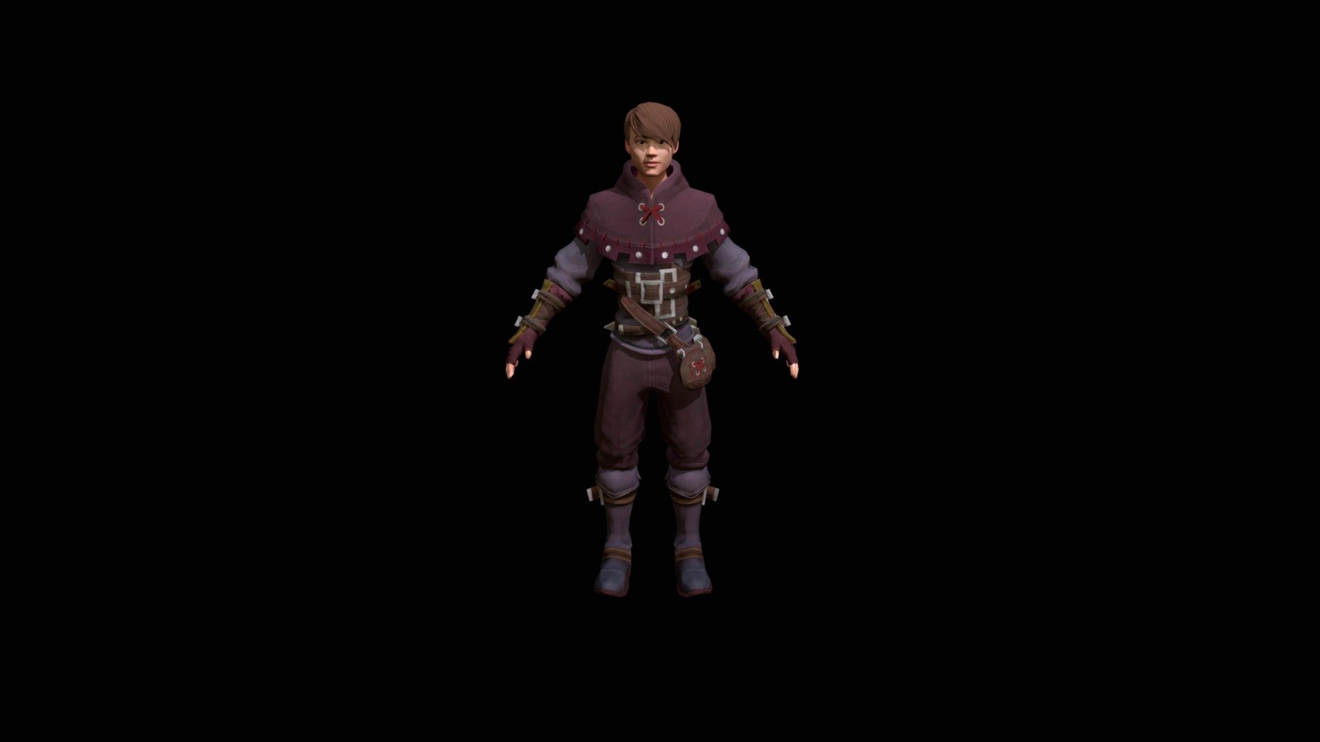 male character #2 - Download Free 3D model by BELAZ (@asset_for_games ...