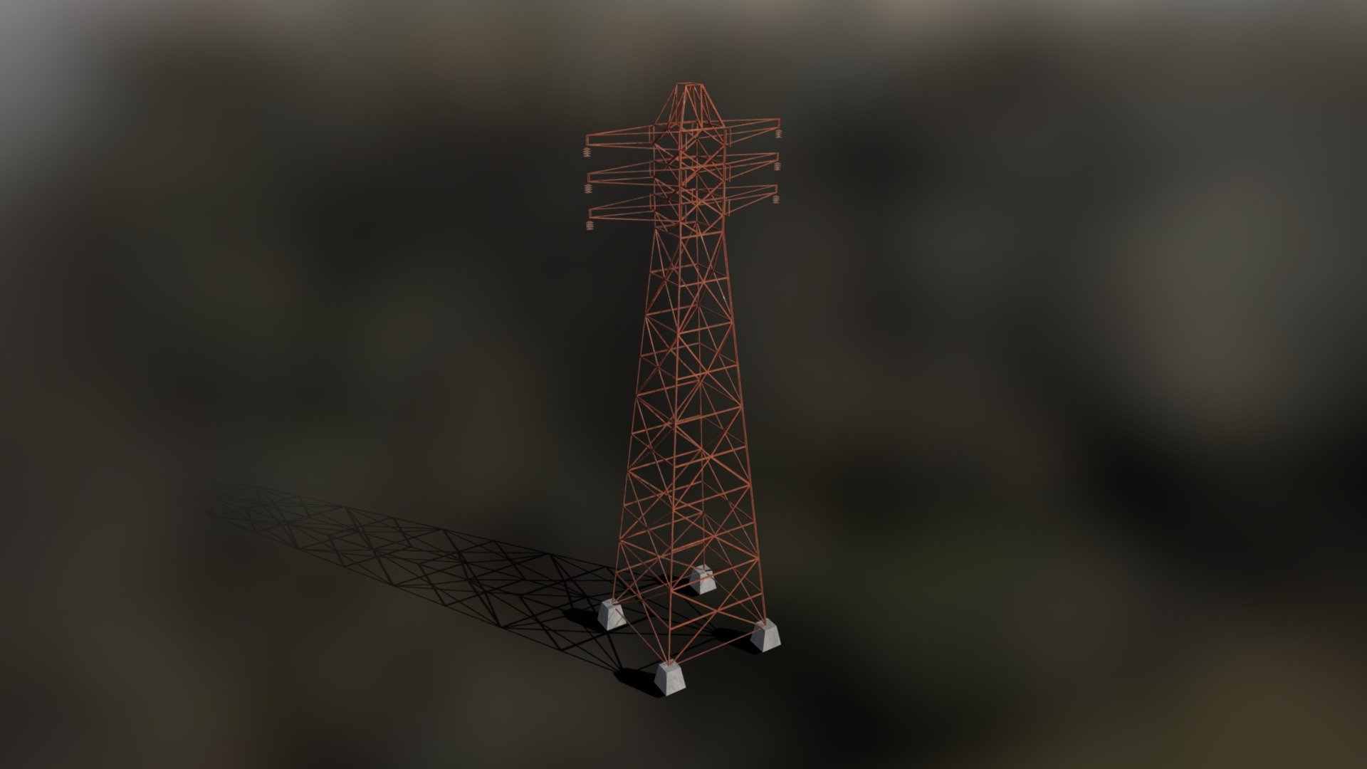 Powerline Tower - 3D model by Digital BIM Solutions ...