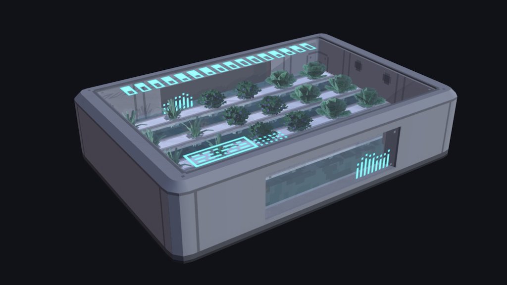 Above Horizons - Hydroponics - 3D model by vabart [c3e5360] - Sketchfab