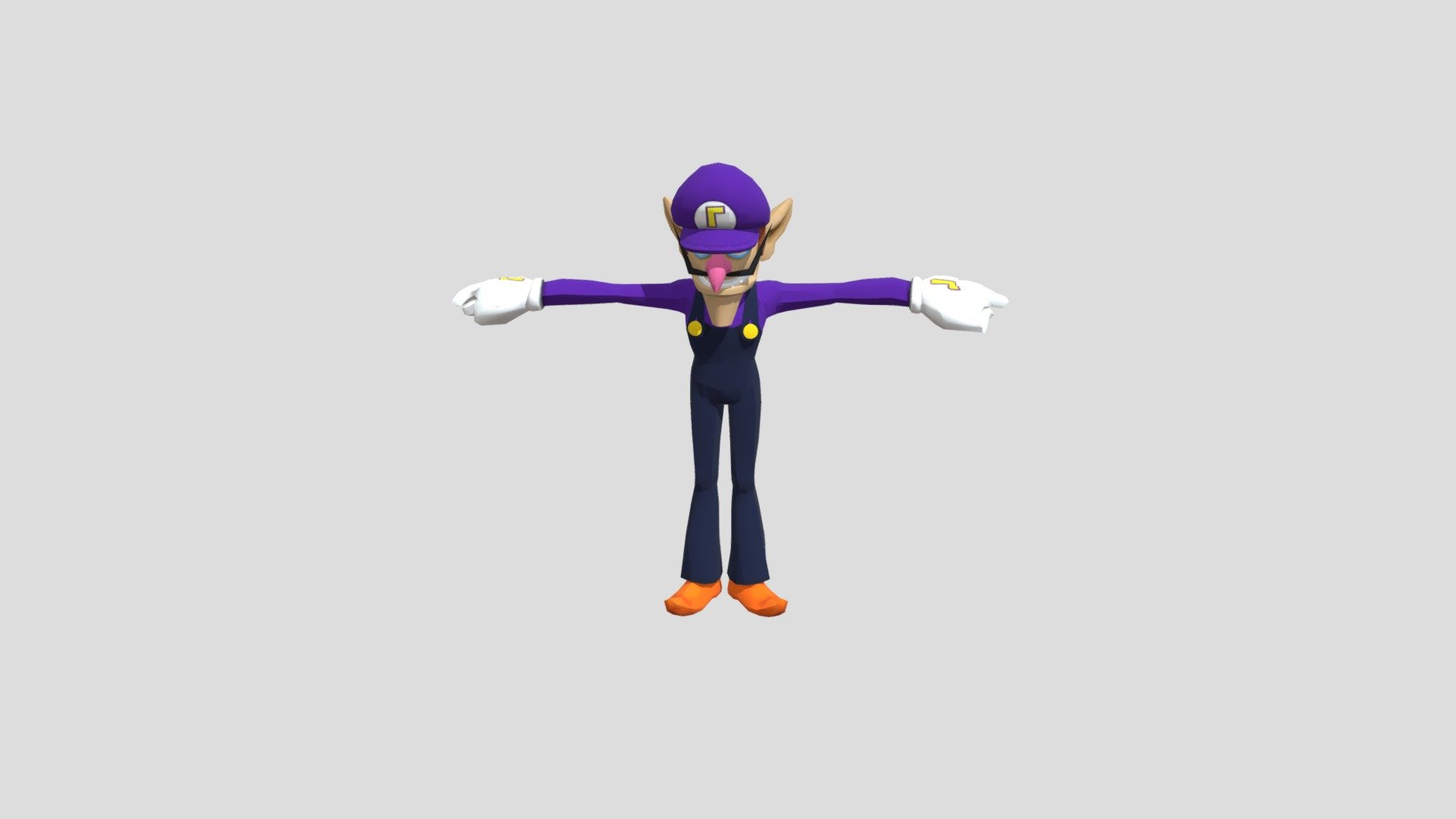 Waluigi Dancing from Super Mario - Download Free 3D model by 3D by ...