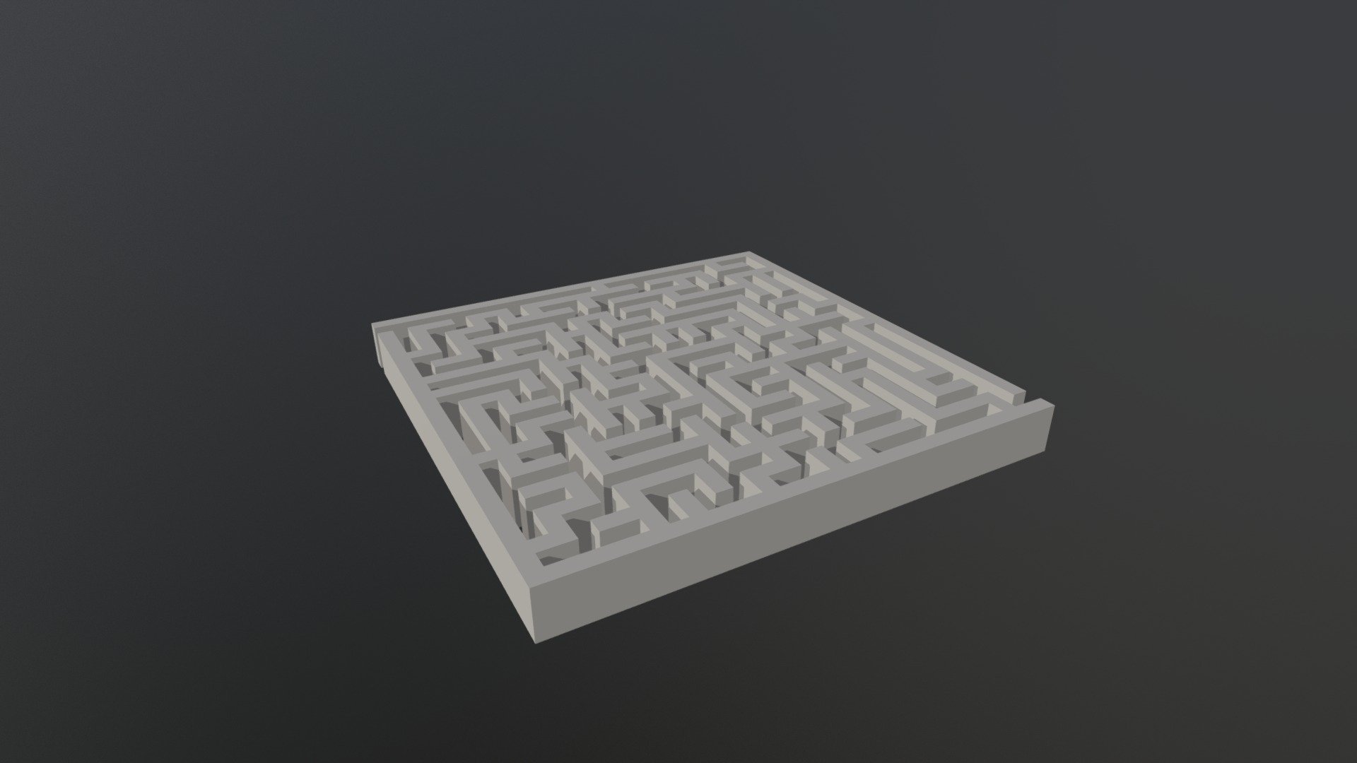 Labyrinth 3d - 3D model by fefefefe [c3e6094] - Sketchfab