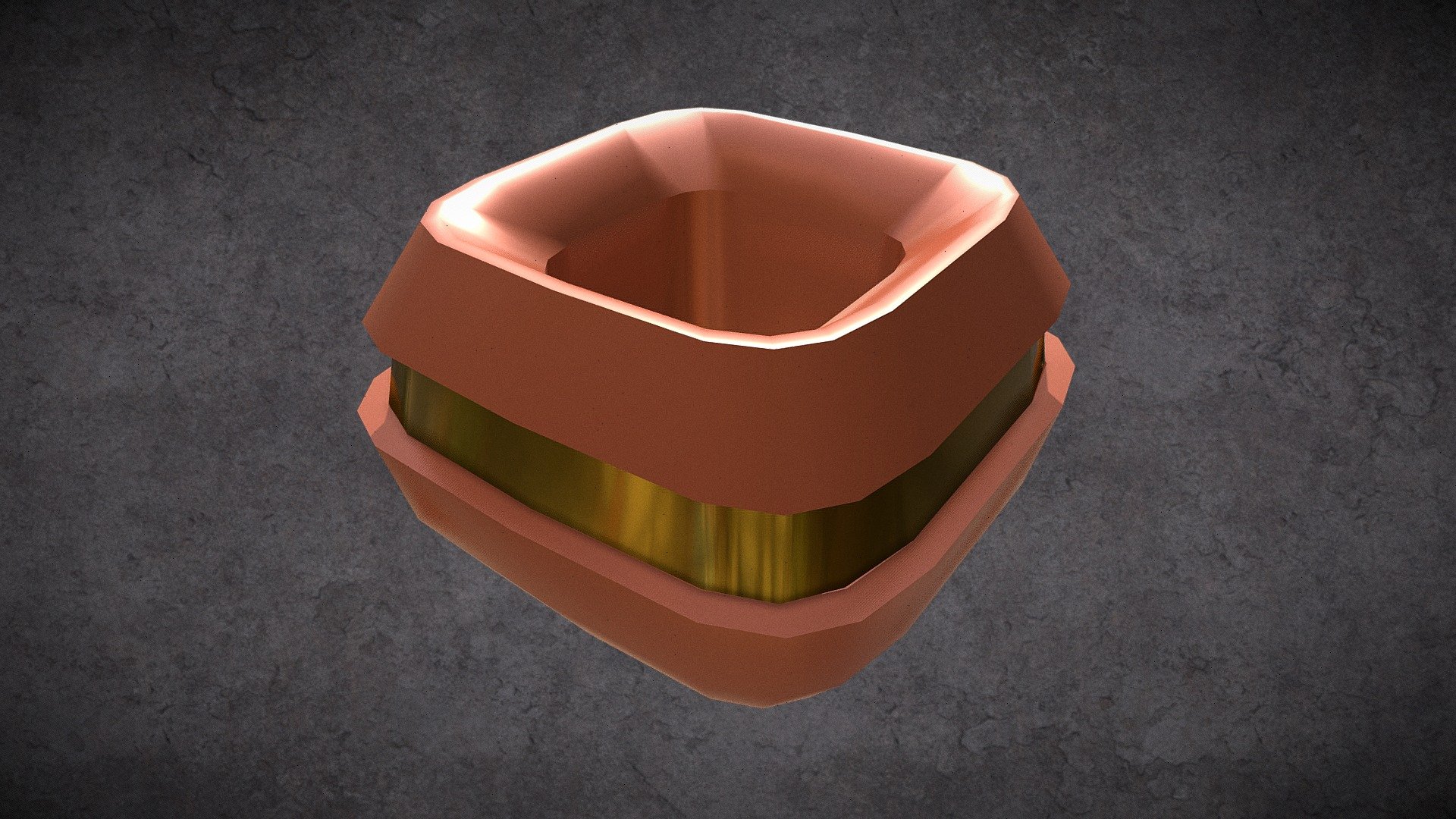 Low Poly Plant Pot - By Velivian Fesothe - 3D model by Velivian Fesothe ...