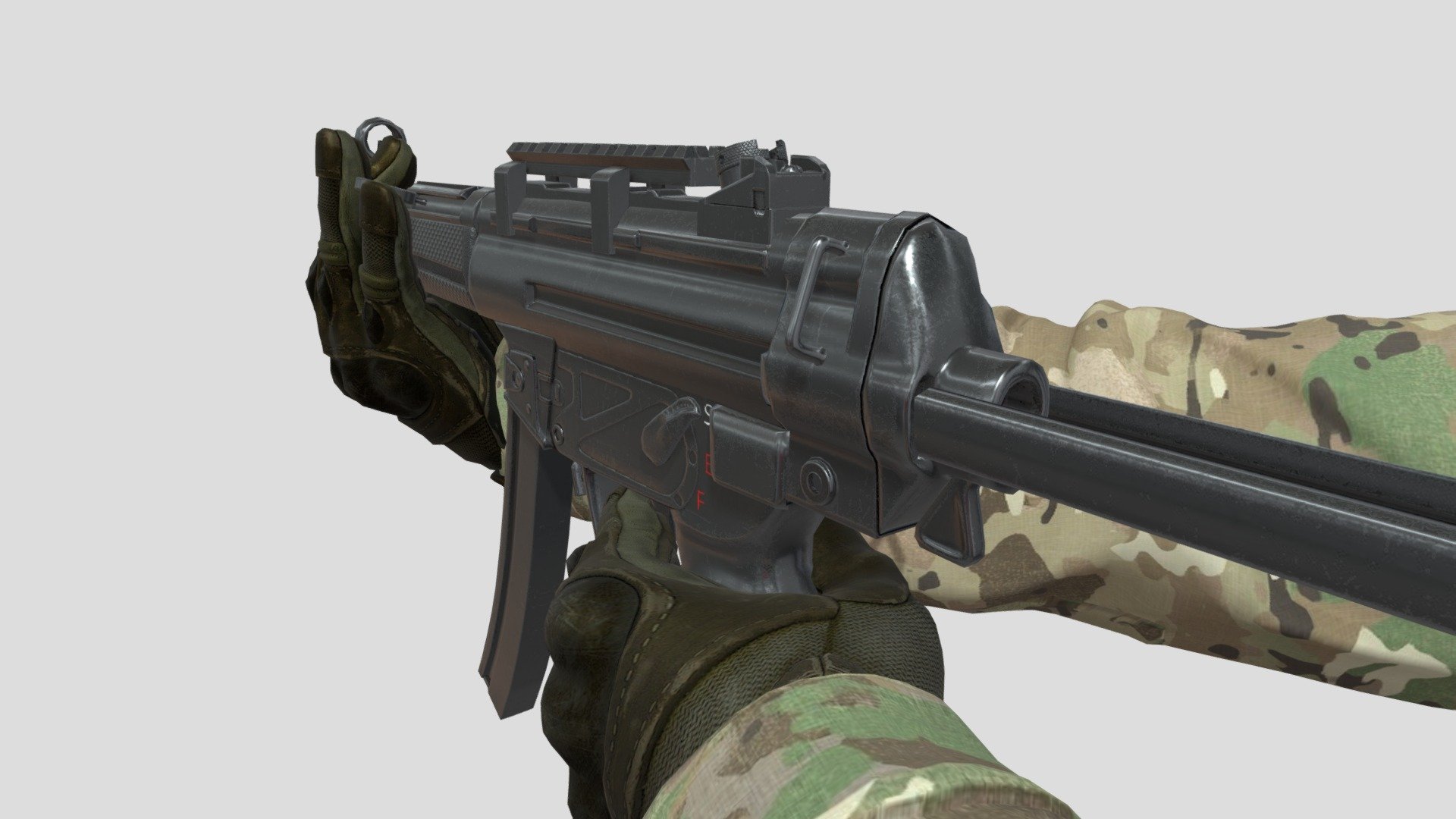 MP-5 Reloding Animation By AADIDEV Studios - Download Free 3D model by ...