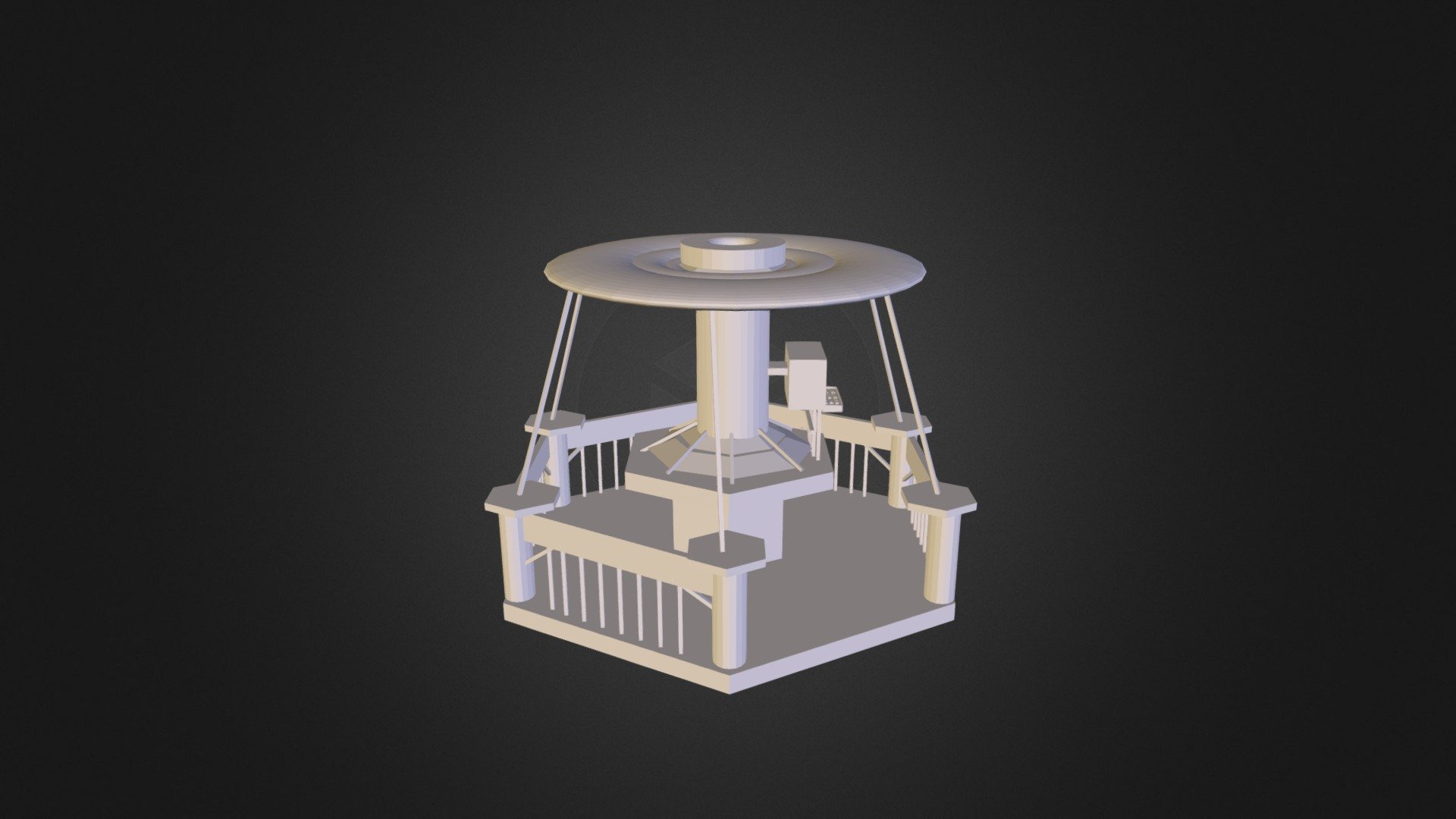 Tardis Console Room - 3D model by 3dindustries [c3e73a0] - Sketchfab