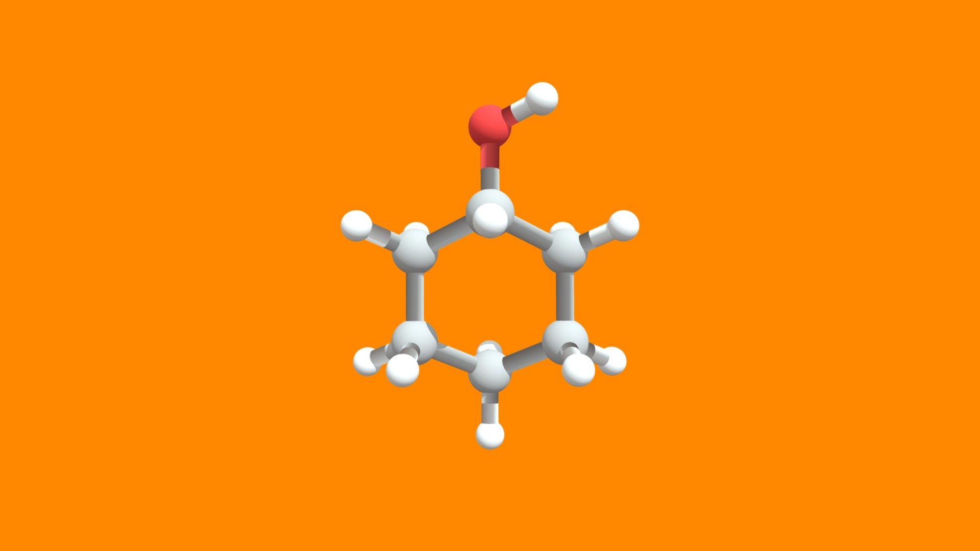 Cyclohexanol Molecule - Download Free 3D model by S.Duce (@sduce ...