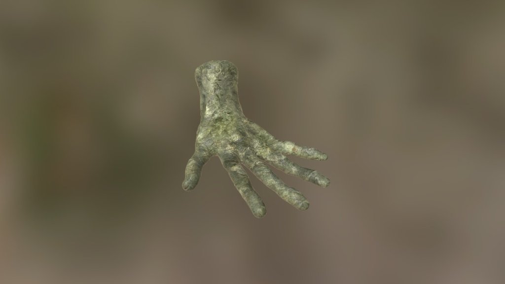 Rock Hand - 3D model by elotroadri [c3e7734] - Sketchfab
