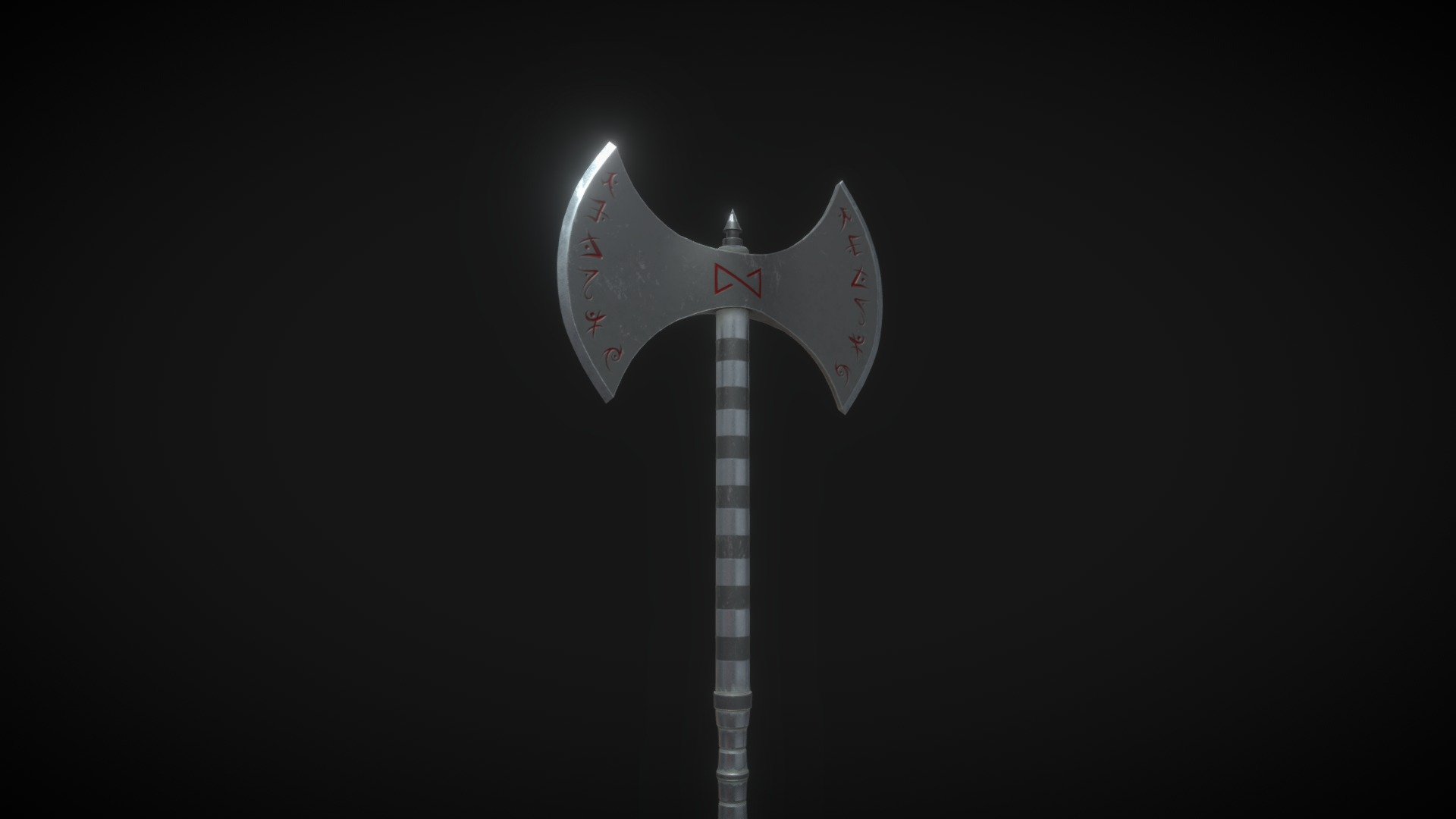 Rune Axe - Download Free 3D model by Draad6204 [c3e8126] - Sketchfab