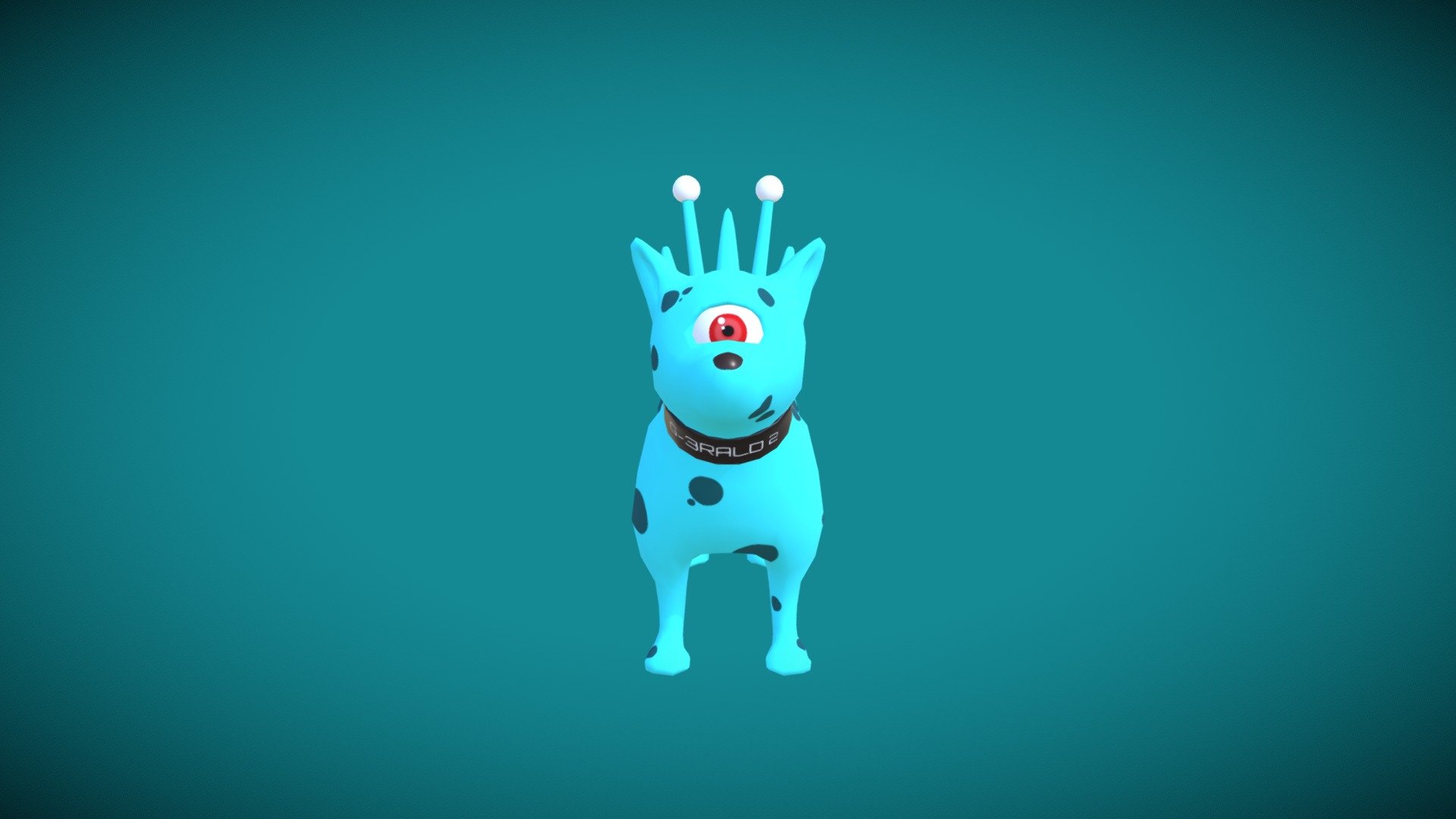 LP Alien Dog - Download Free 3D model by KDN [c3e8b9a] - Sketchfab