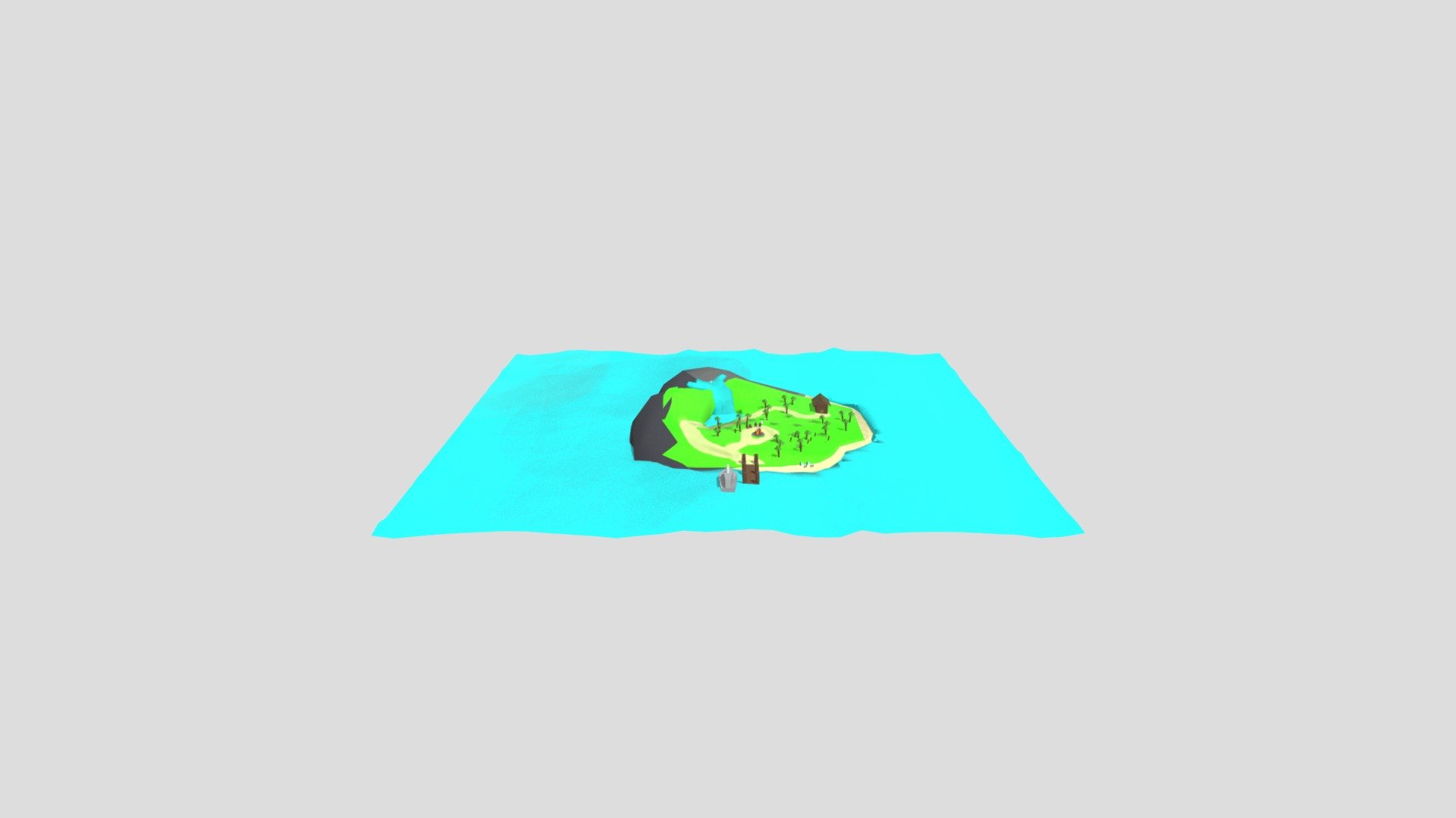 ISLAND2 - Download Free 3D model by mason_peart [c3e8f54] - Sketchfab