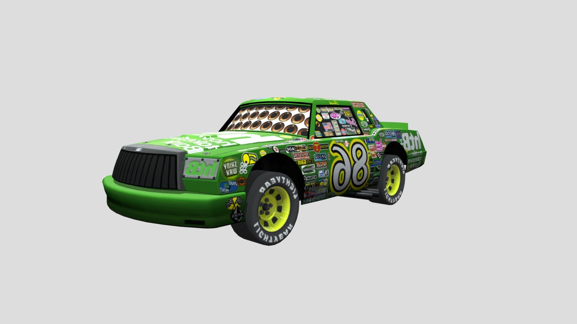 Chick Hicks - Download Free 3D model by zairiqzairiq [c3ea515] - Sketchfab
