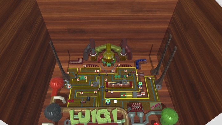Mario_party 3D models - Sketchfab