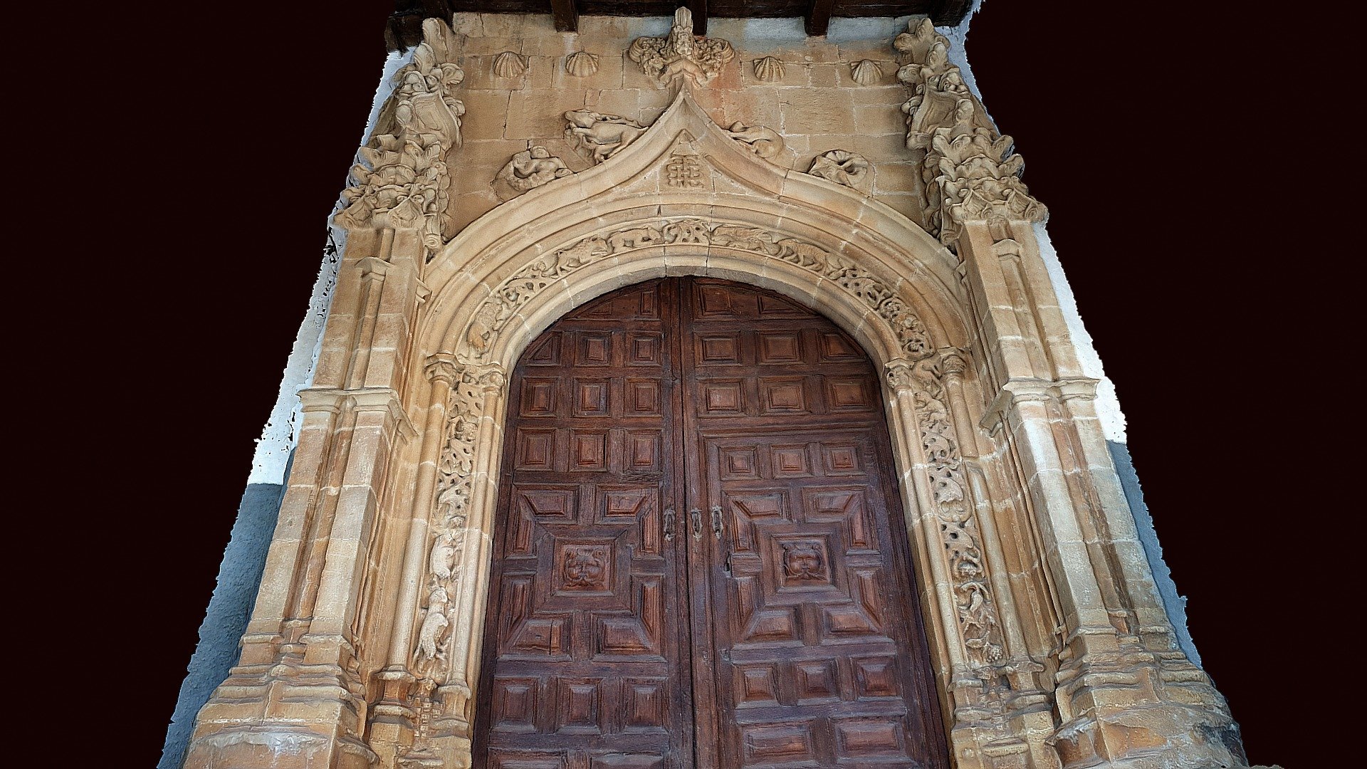 Portico Gótico de Vega de Monasterio - 3D model by luiscoya [c3ef9f3 ...