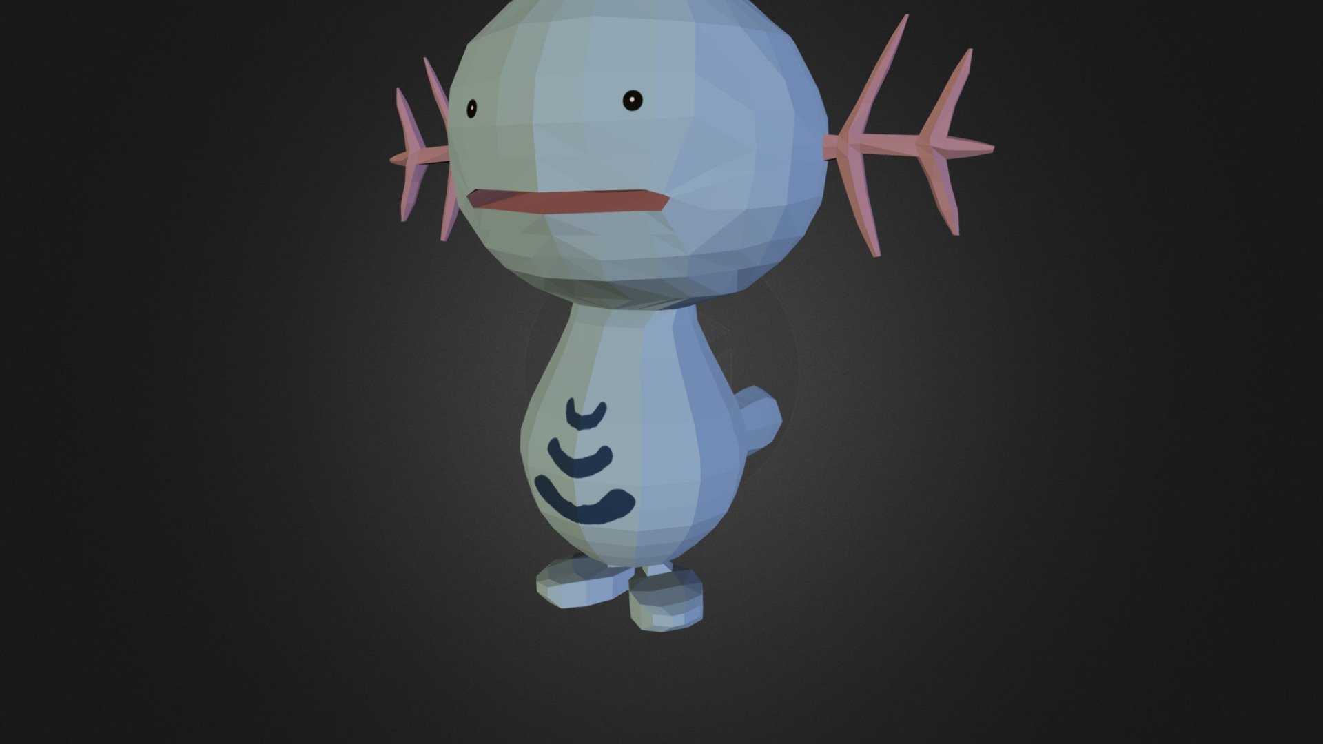 wooper - 3D model by kumarajith1996 [c3efc33] - Sketchfab