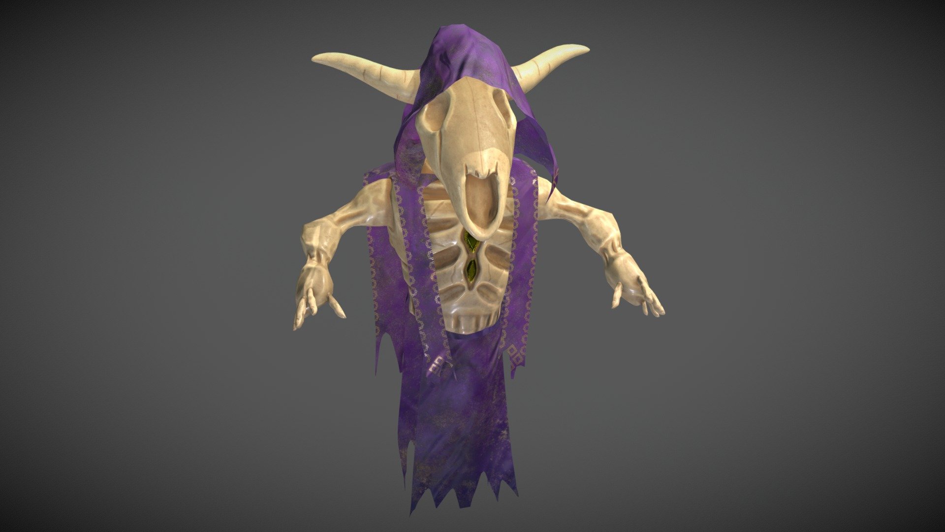 Lich - Download Free 3D model by D.Cipher [c3f00b3] - Sketchfab