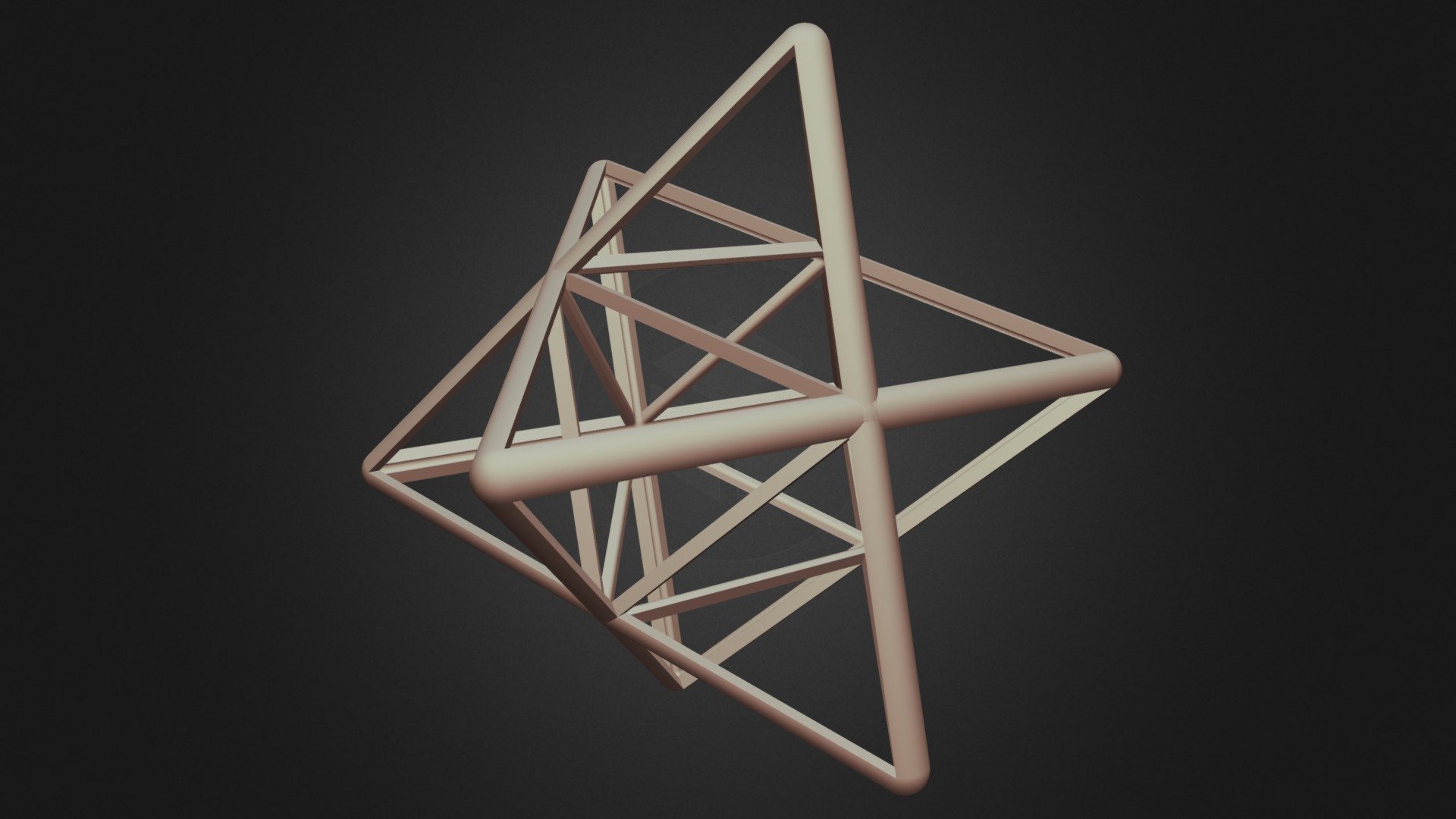 Wireframe Shape Stellated Octahedron - Buy Royalty Free 3D model by MR.AnyCAD (@MRAnyCAD ...