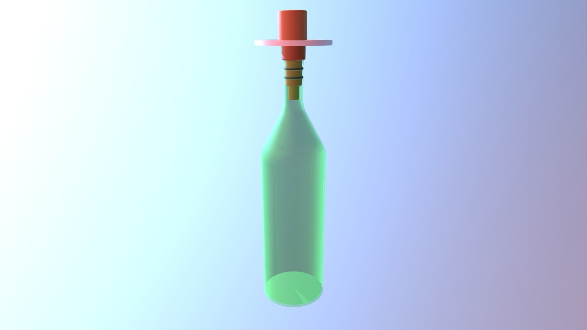 Praktijkexamen Verspaningstechniek - Fles - Download Free 3D model by ...