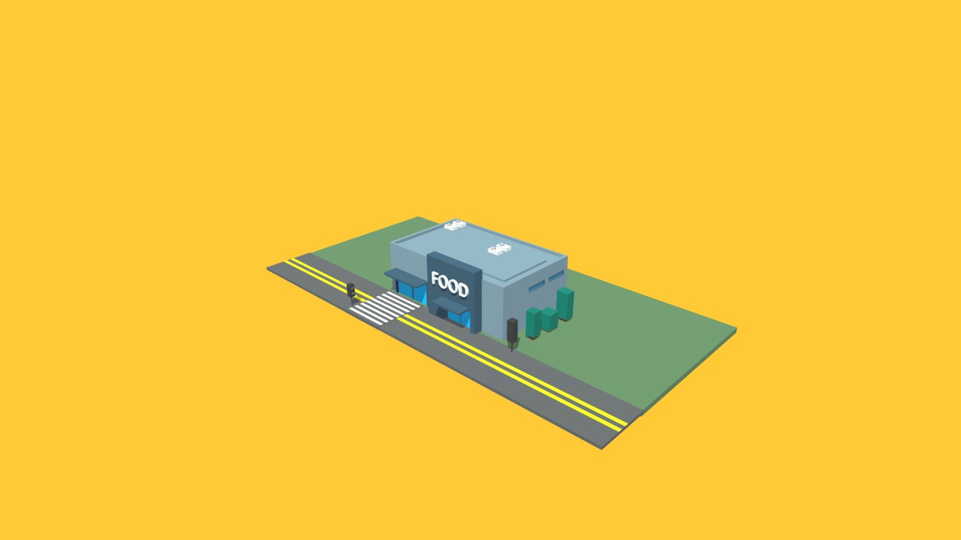 supermarket - Download Free 3D model by nathebarros [c3f4657] - Sketchfab