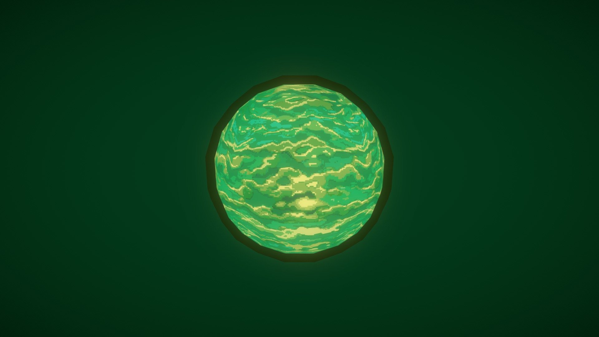 Pixel Planet Kepler-7b - Download Free 3D model by AstroJar [c3f7060 ...