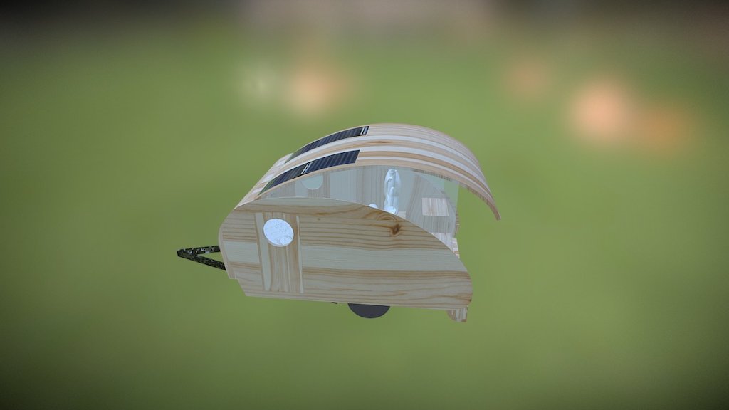TearDrop Trailer - 3D model by digitalelise [c3f7cfb] - Sketchfab