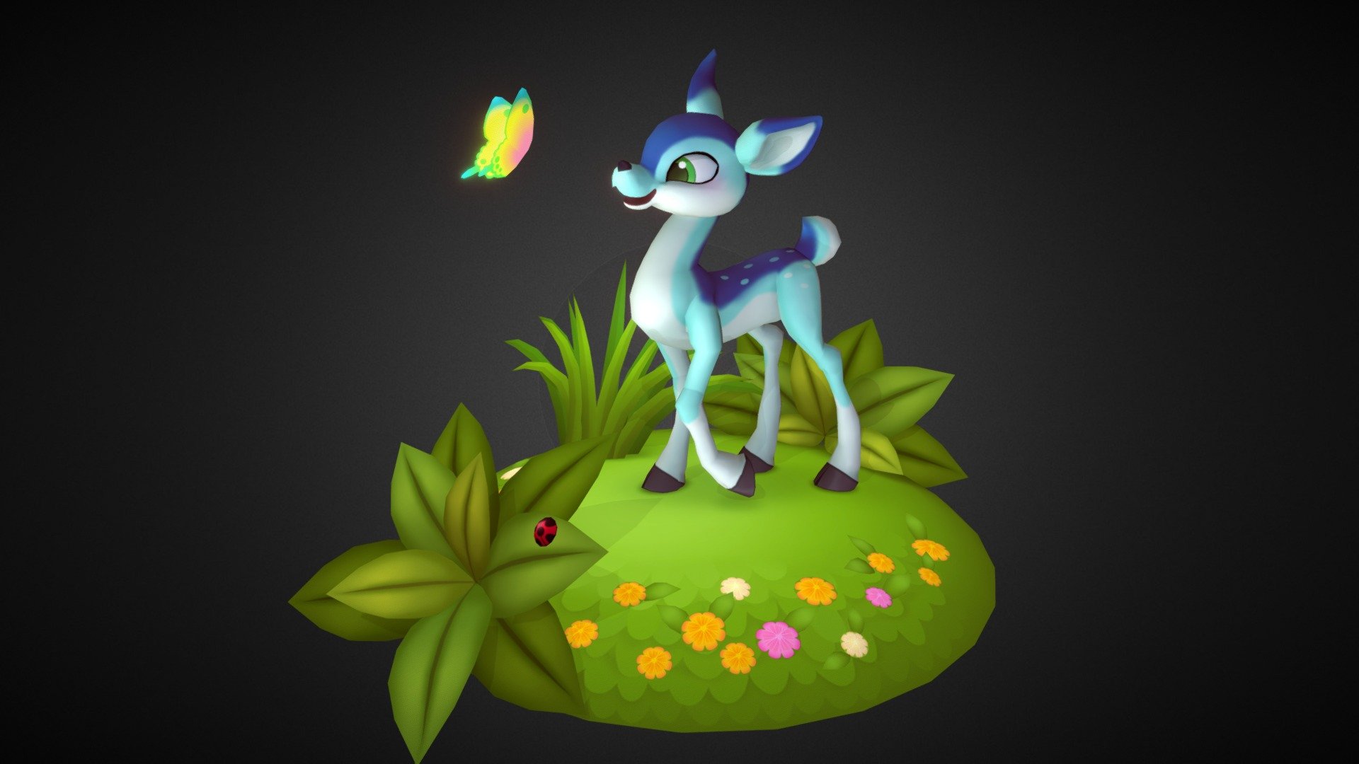 Fawn - 3D model by gstyle_akita [c3f88de] - Sketchfab