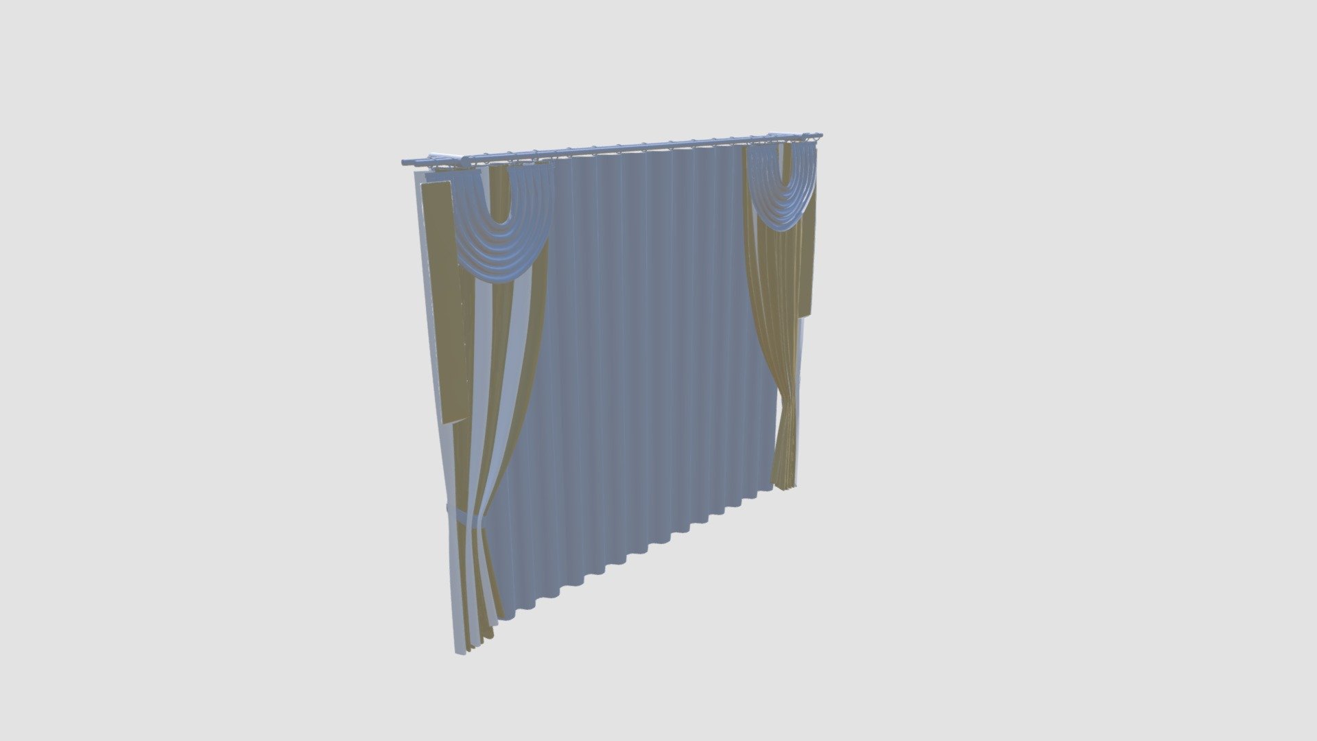 curtain - Buy Royalty Free 3D model by Evermotion [c3f95b8] - Sketchfab ...