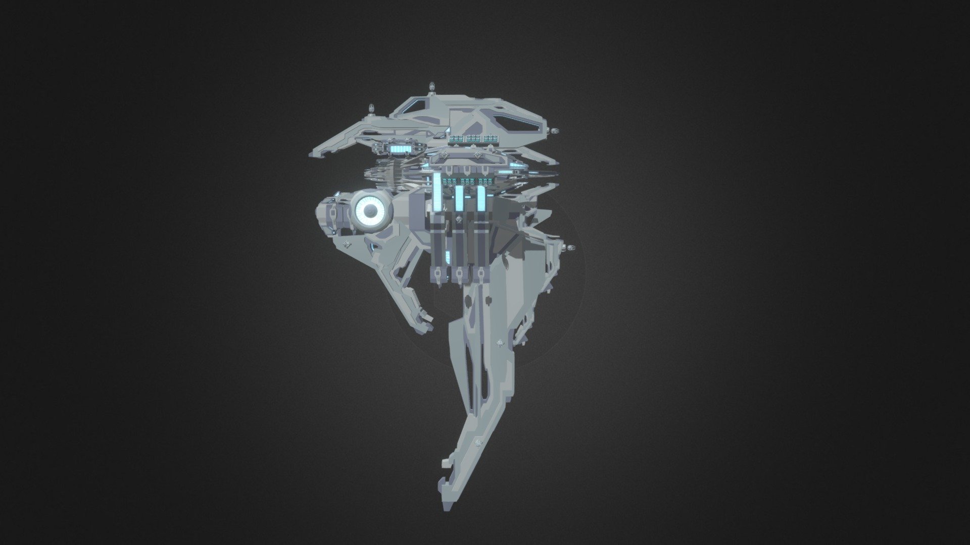 Halo Forerunner Cataphract class Dragoon - 3D model by Hierachy1871 ...
