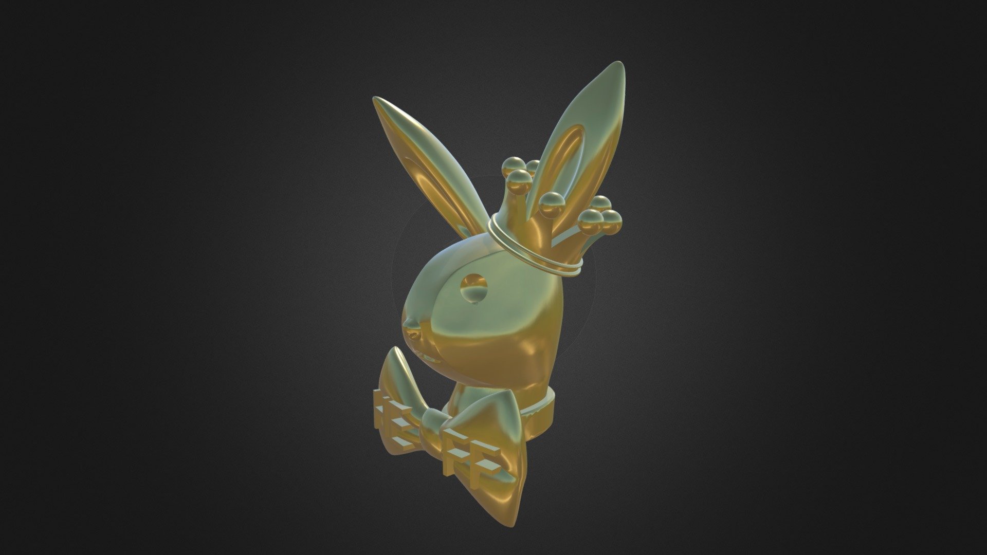 HEFF-Bunny Pendant - 3D model by Capture It In 3D (@CaptureMeIn3D ...