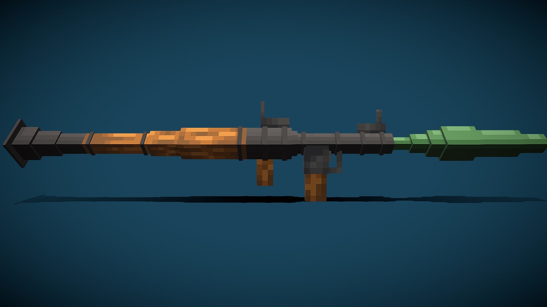 RPG 7 low poly - 3D model by MMecha [c3fbf0b] - Sketchfab