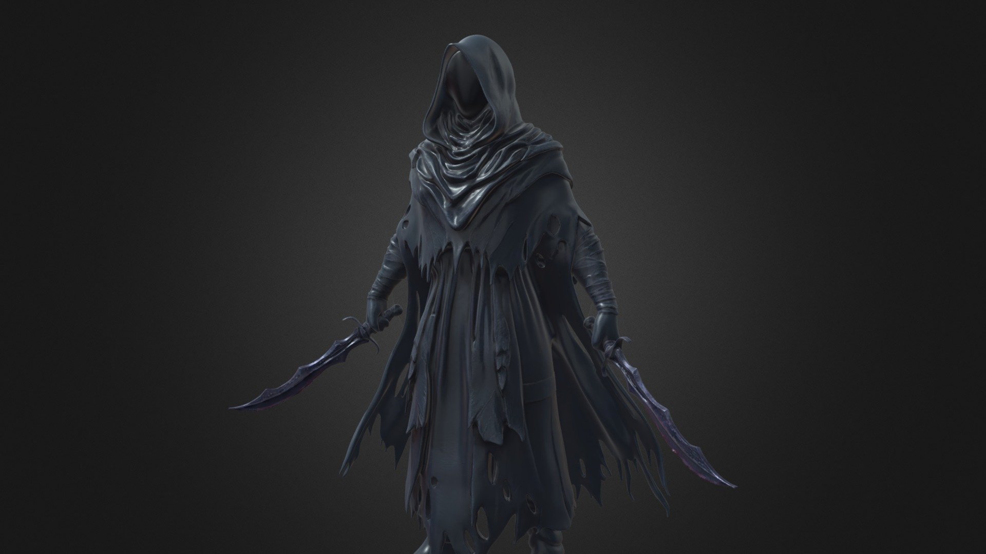 Faceless Shadow Assassin - Download Free 3D model by Pigcraft ...