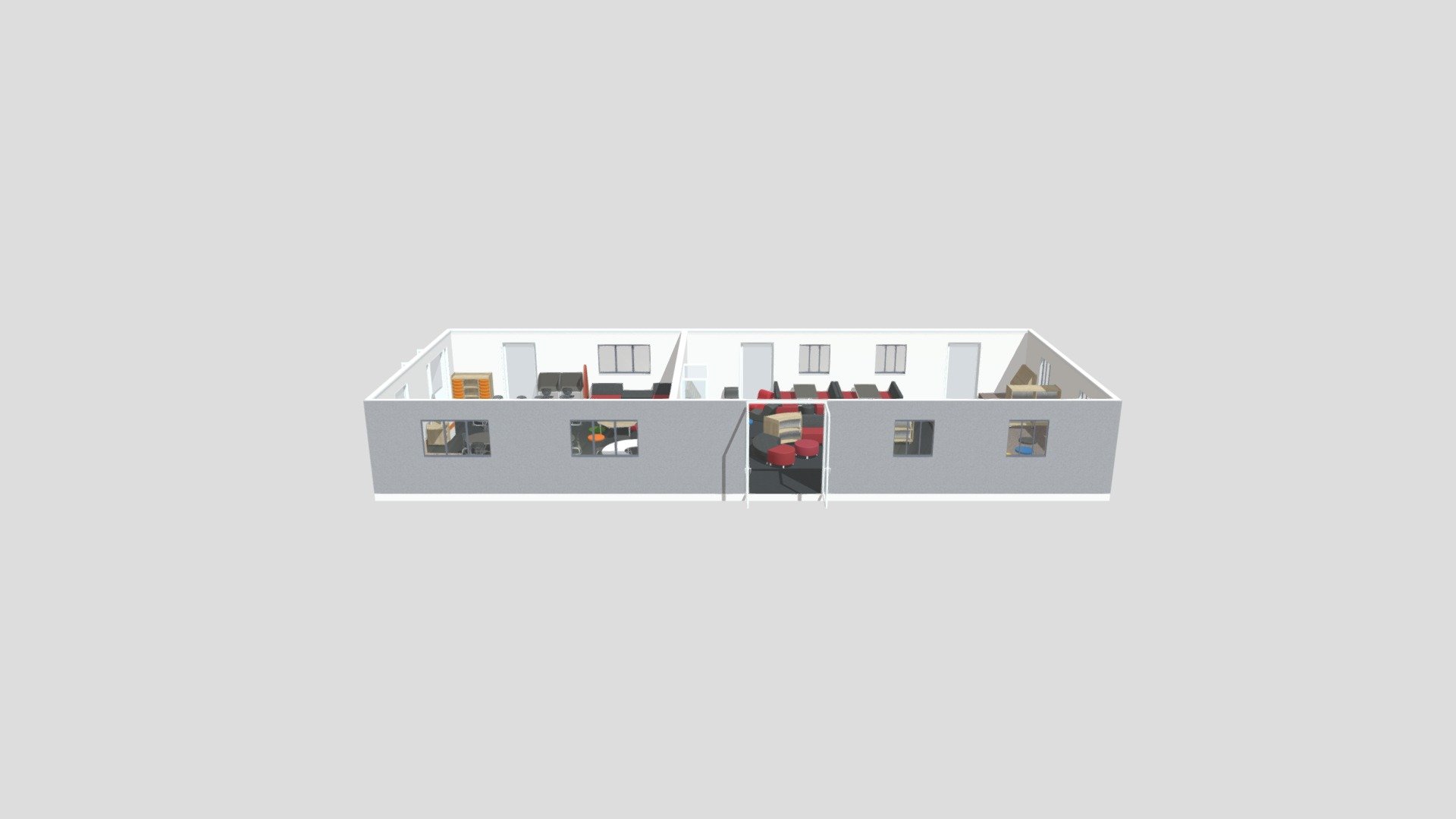 2023T1 Library - 3D model by furnware [c3feeea] - Sketchfab